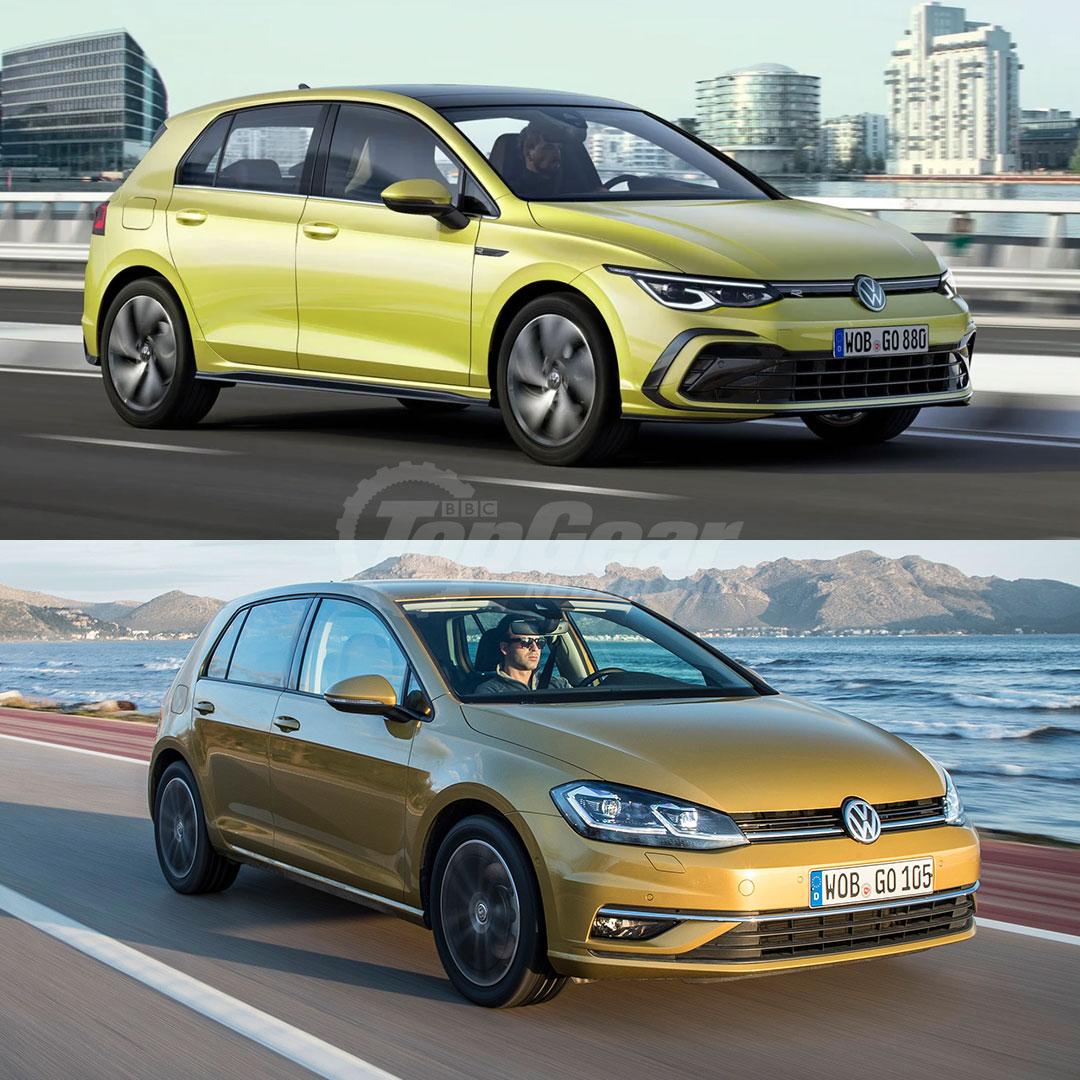 Verschillen Golf 7 en Golf 8 veel van elkaar? - TopGear Nederland