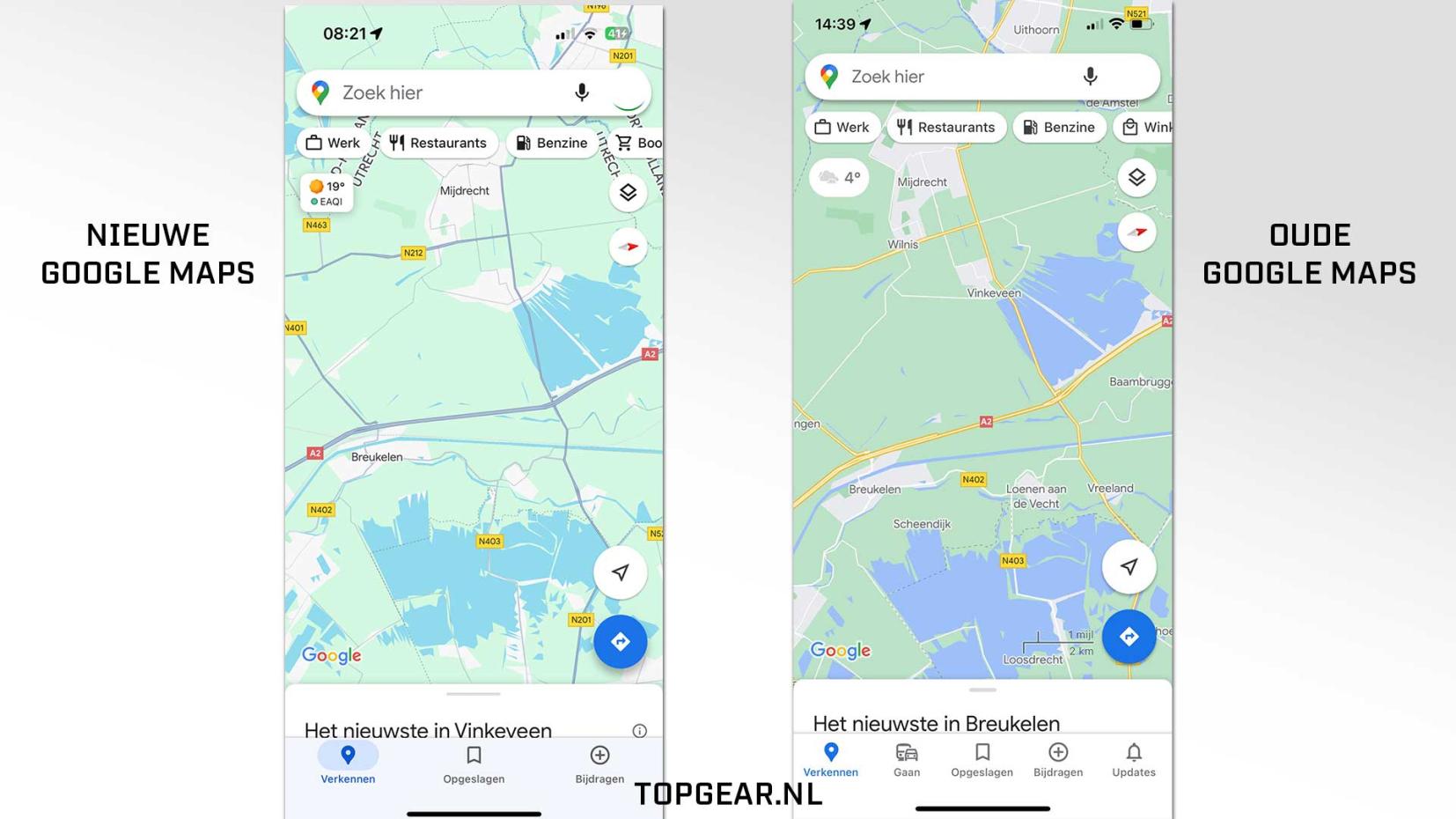Google Maps voert updates uit (2024): dit is er allemaal anders