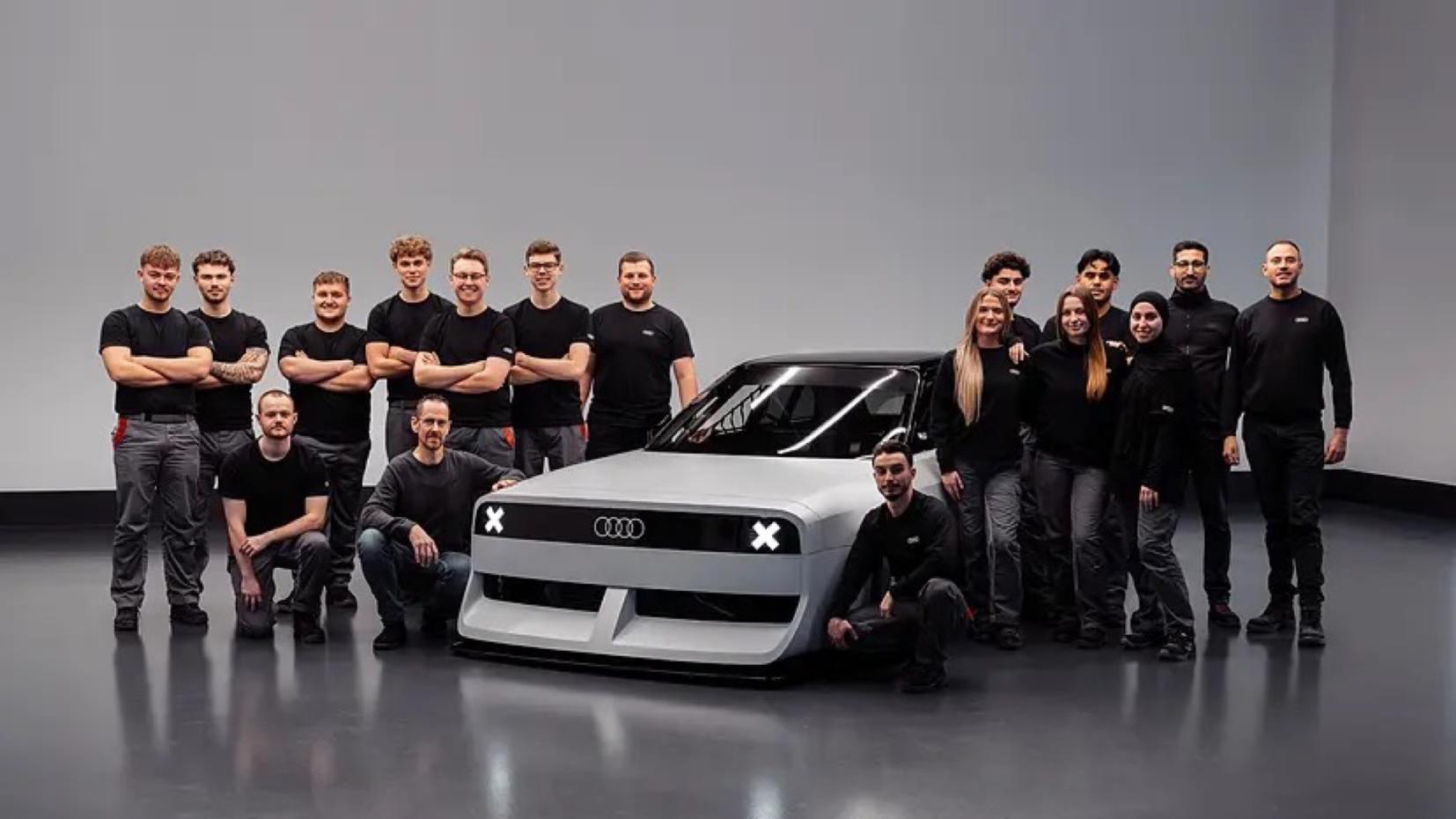 Audi GT50: eerbetoon aan oude Audi Quattro raceauto's - TopGear