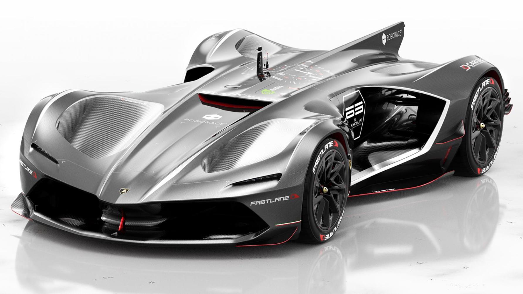 Lamborghini-Roboracer - de autonome raceauto van Lamborghini