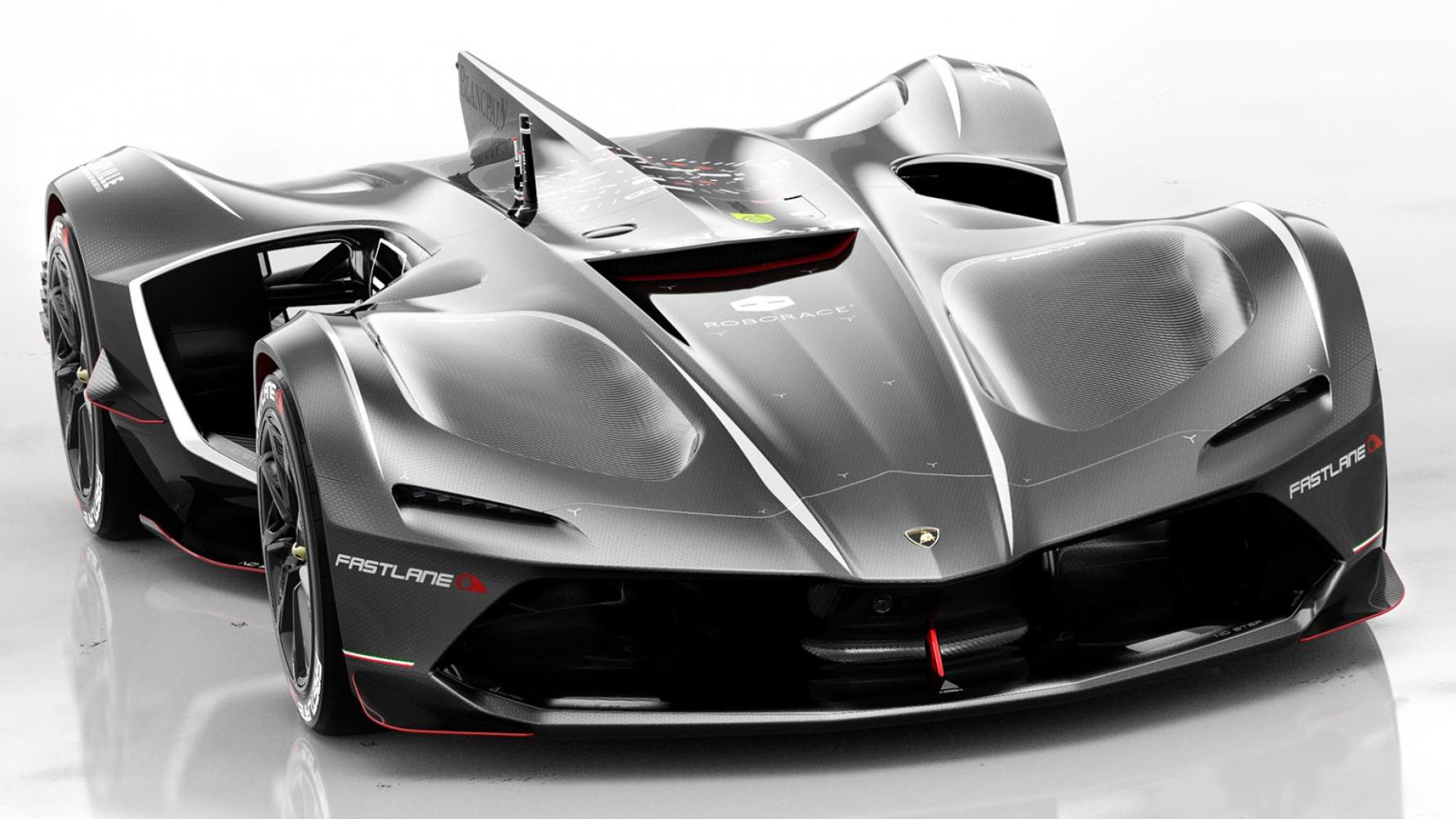 Lamborghini-Roboracer - de autonome raceauto van Lamborghini