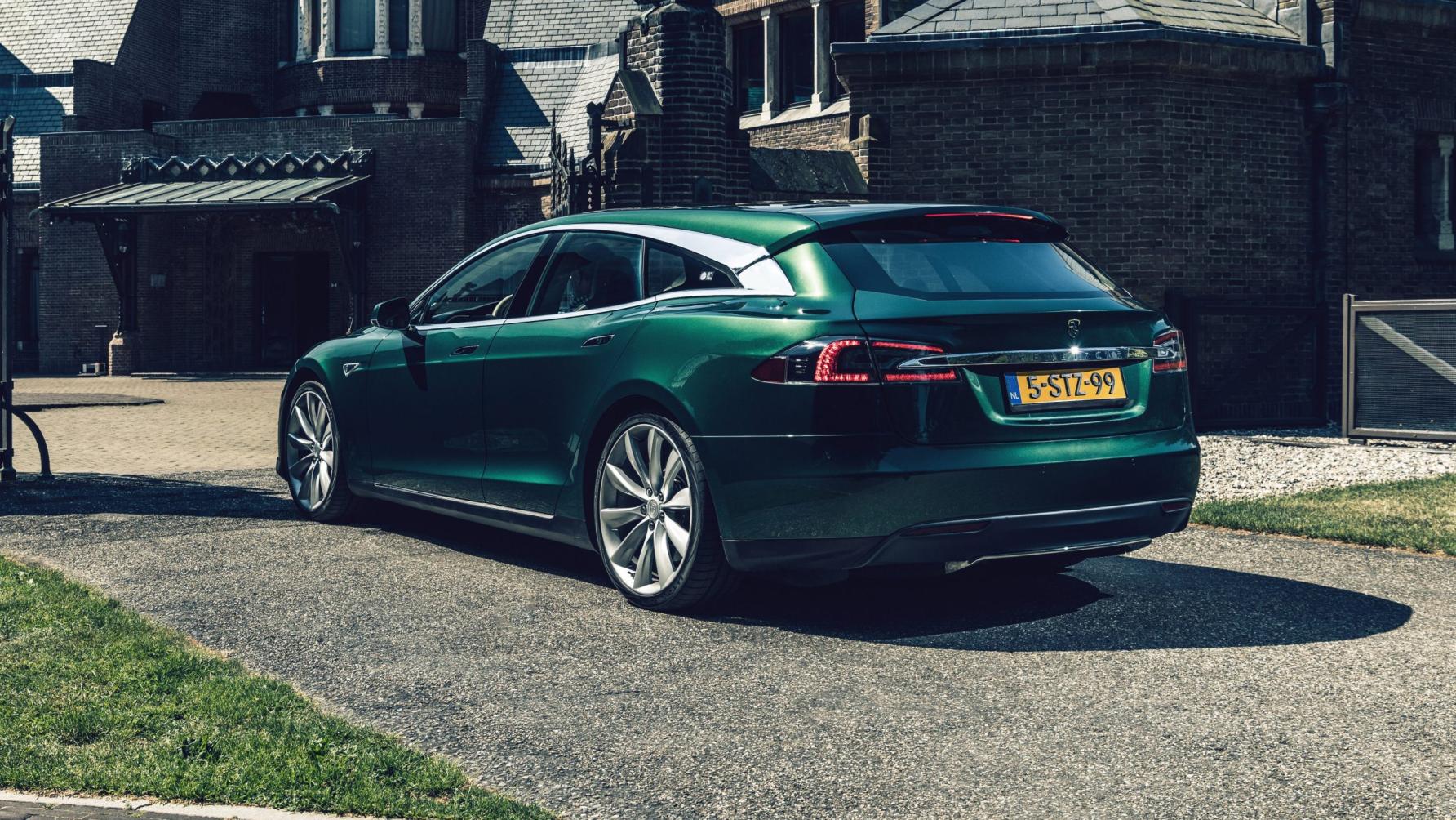De Nederlandse Tesla Model S Shooting Brake is klaar! - TopGear