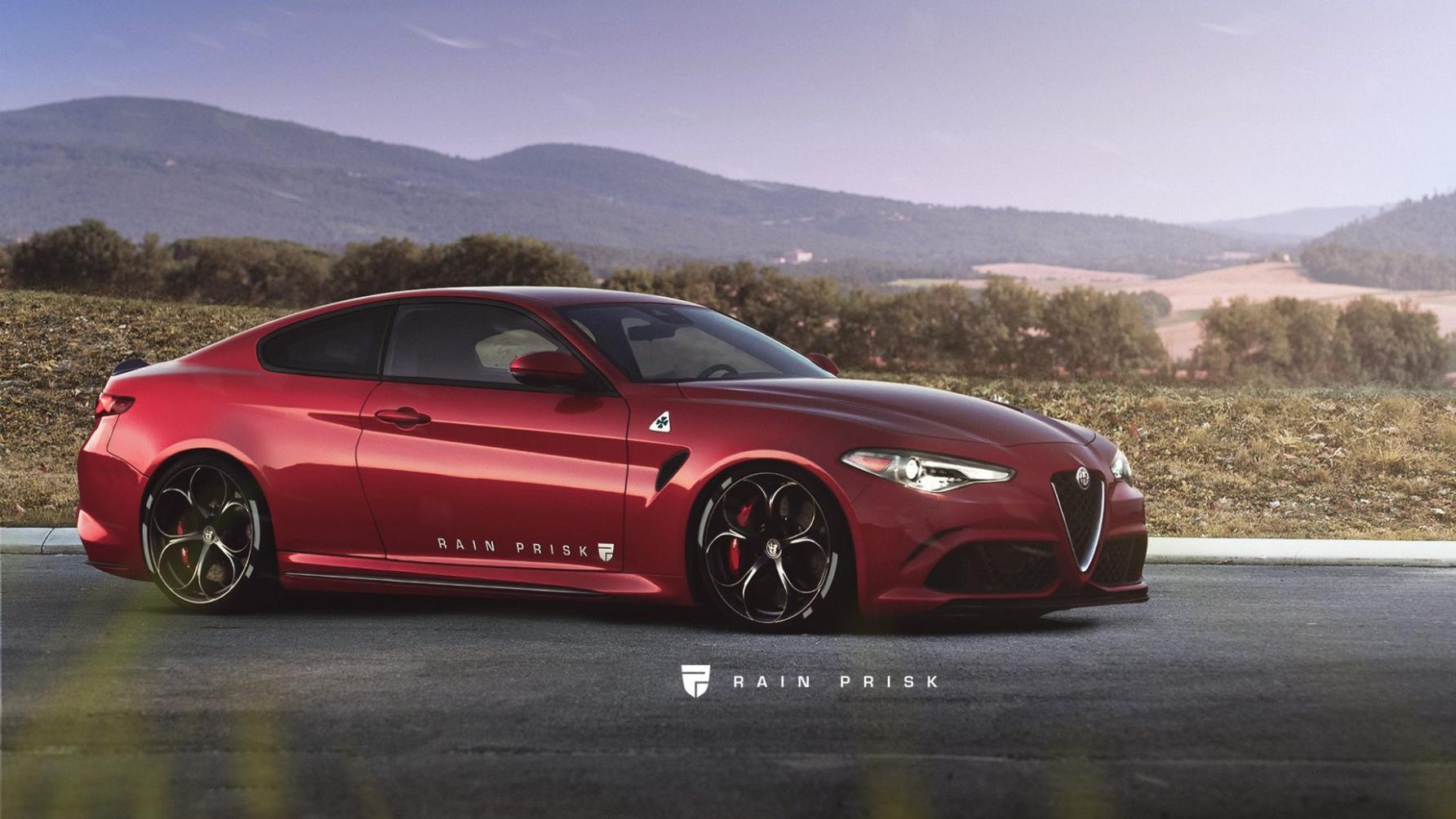 Alfa Romeo GTV: zal de Giulia Coupé er zo uitzien? - TopGear