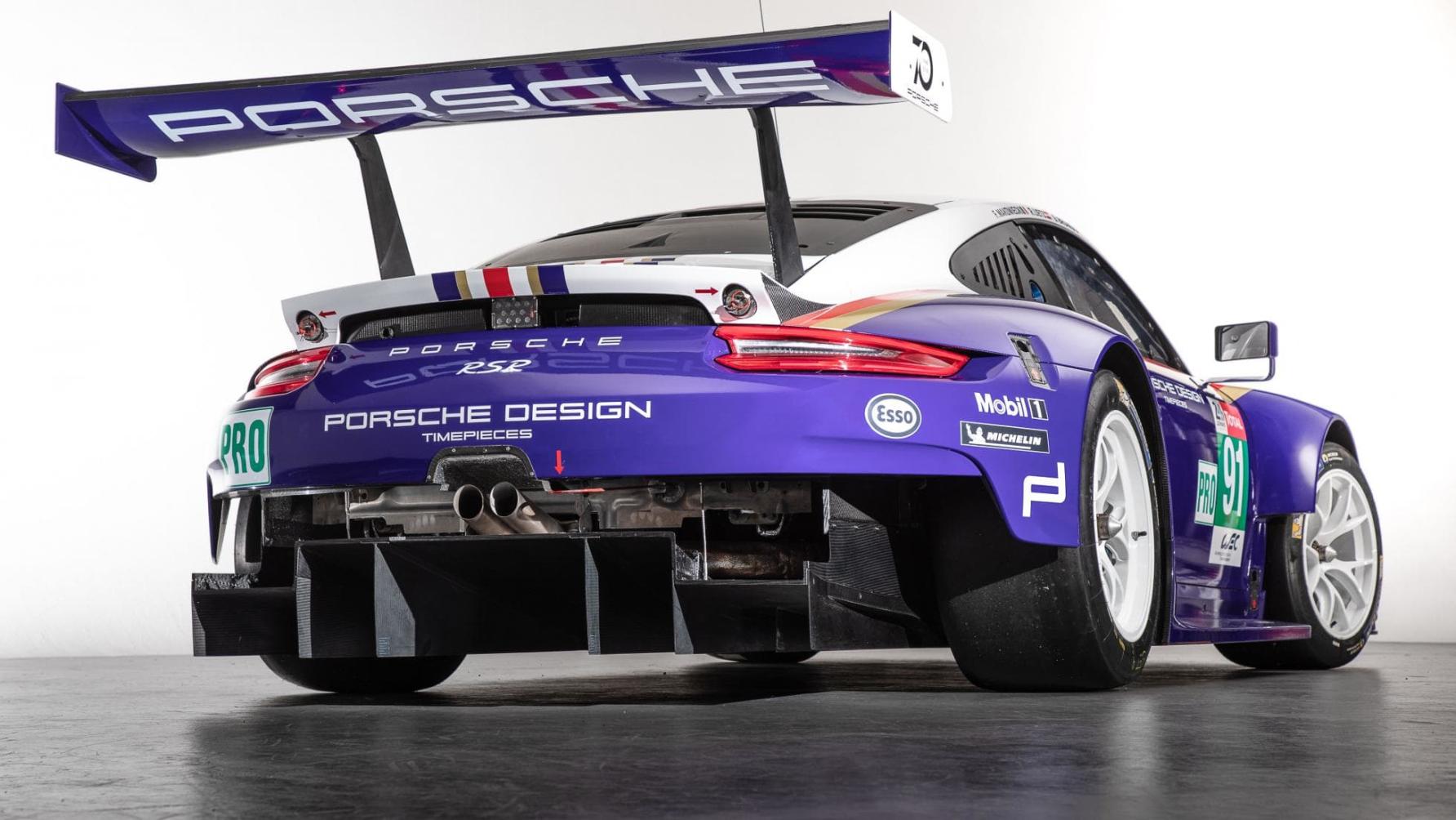 Porsche 911 RSR als Rothman en Pink Pig - TopGear Nederland