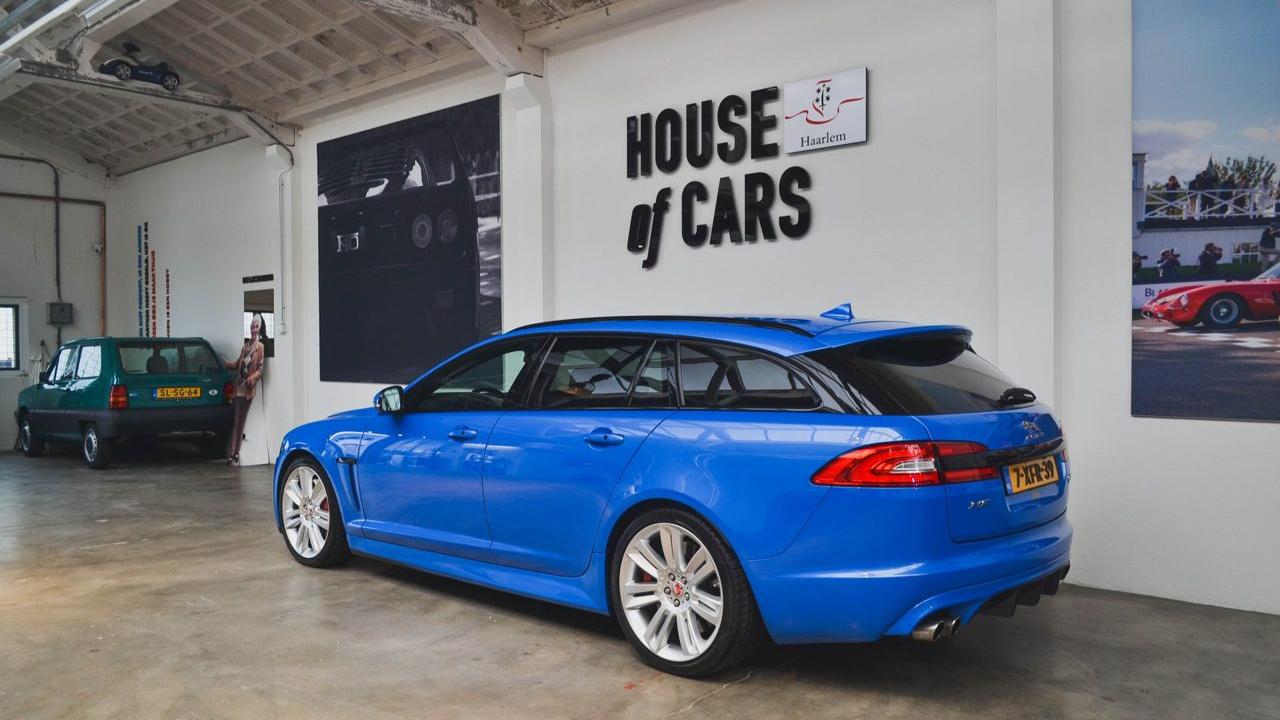 Jaguar XFR-S Sportbrake met kenteken XFR - TopGear Nederland