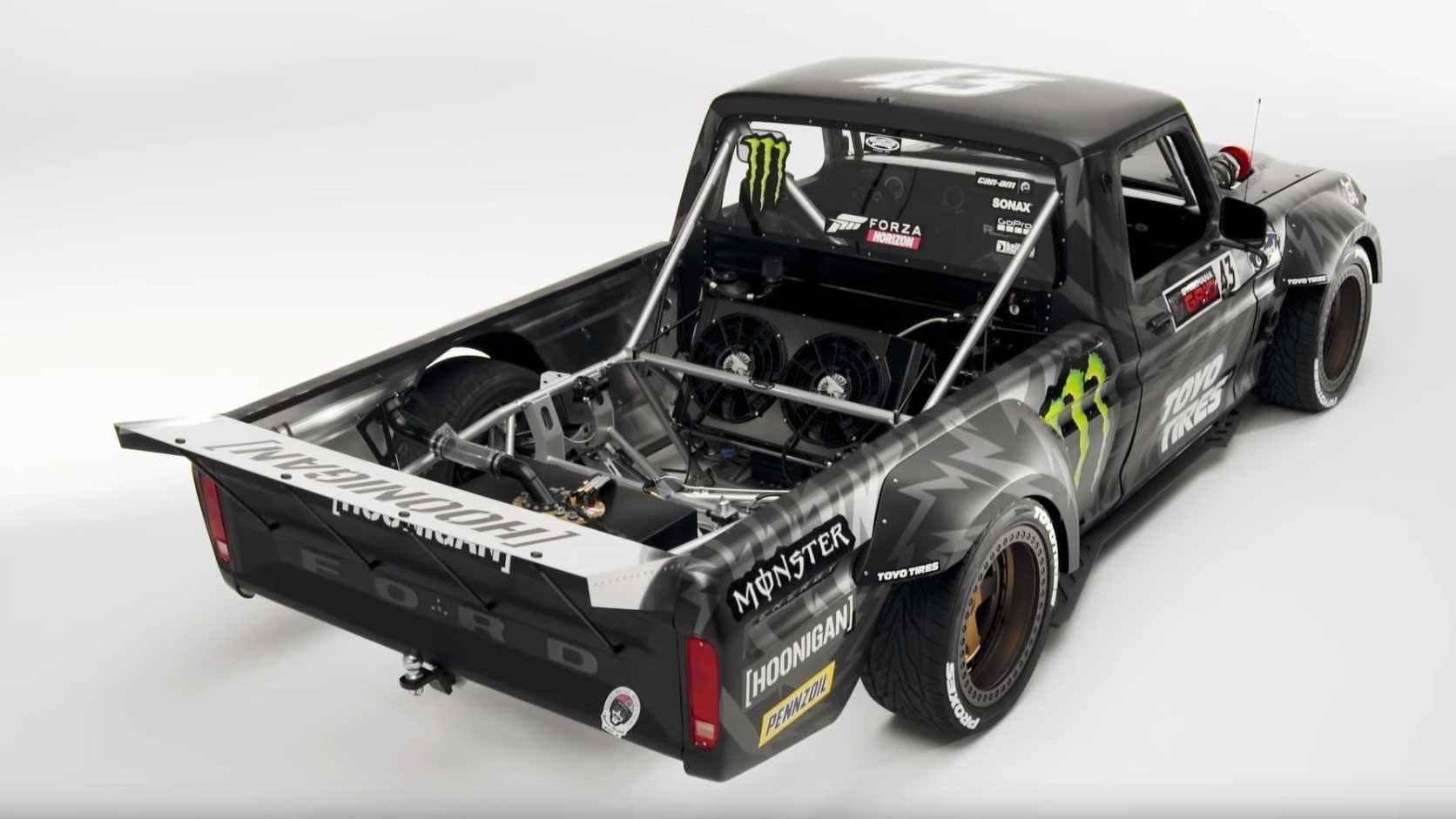 Nieuwe auto van Ken Block: Ford F-150 Hoonitruck - TopGear