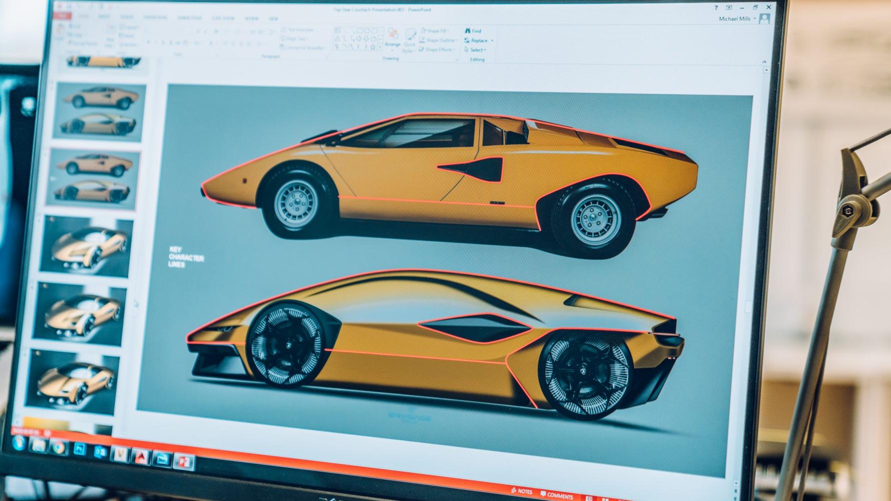 Lamborghini Countach-remake is het bewijs dat retro geslaagd kan zijn