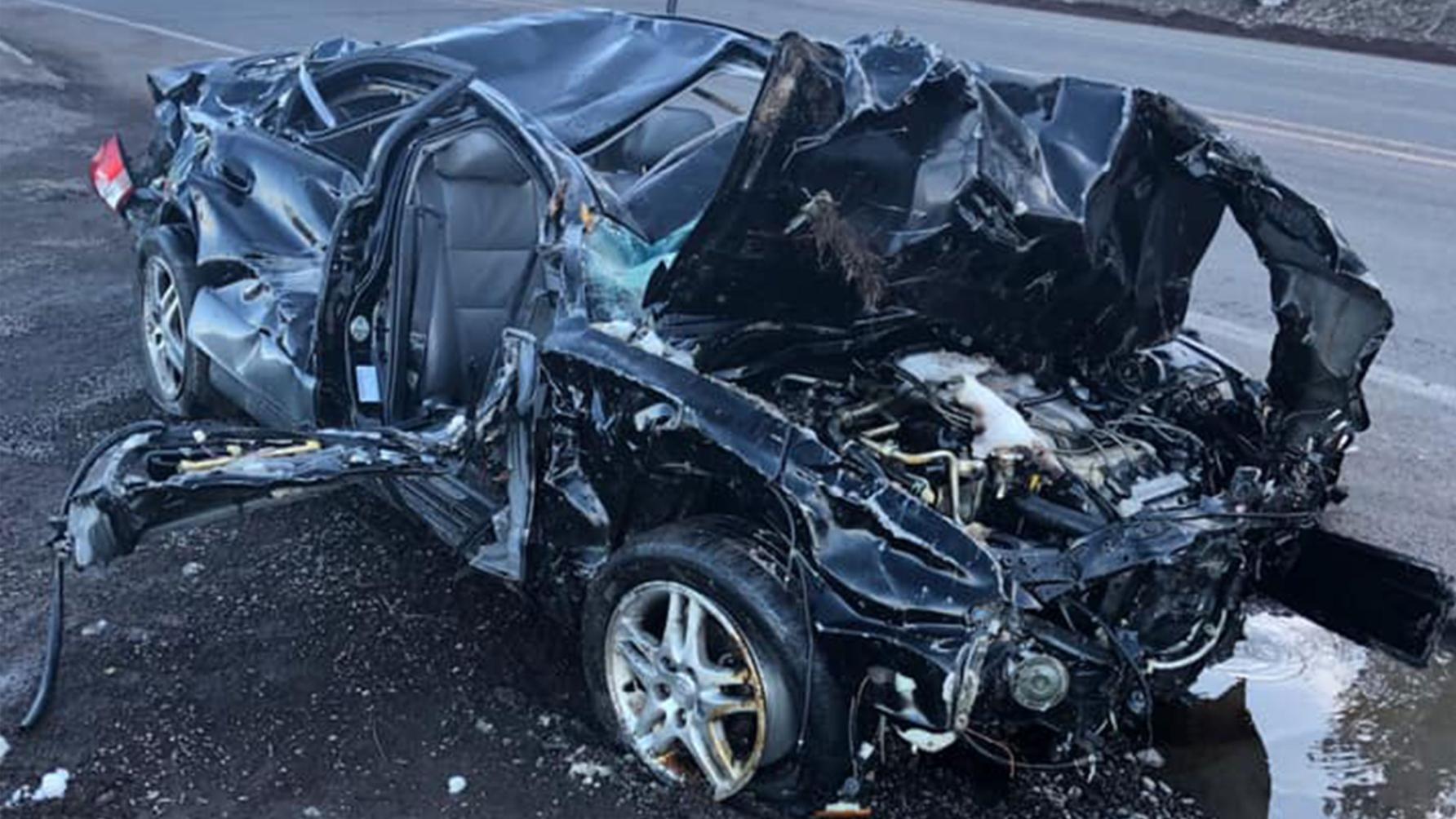 Iemand stapte ongedeerd uit deze Mazda - TopGear Nederland