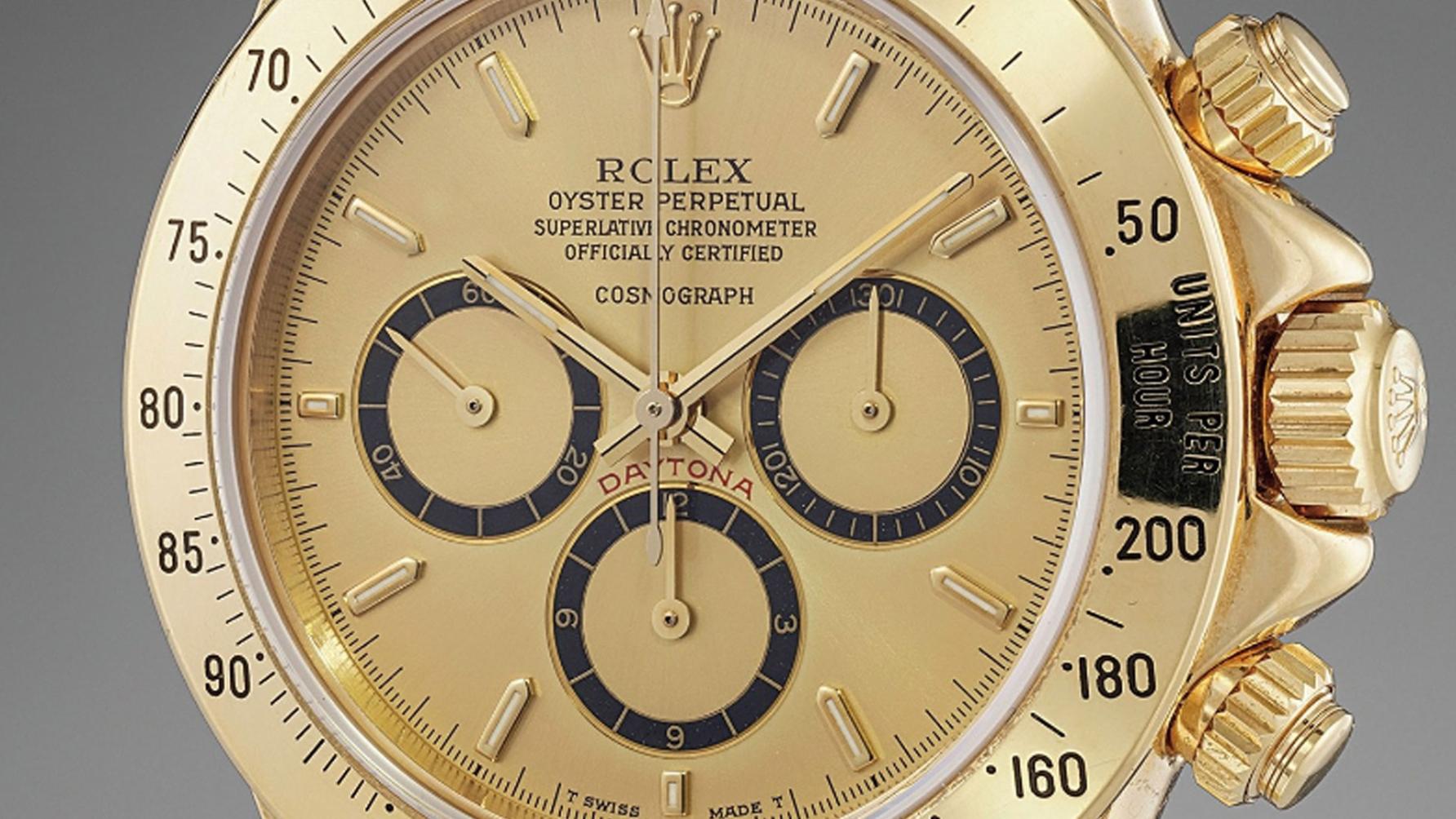 Gouden Rolex van Ayrton Senna te koop - TopGear Nederland