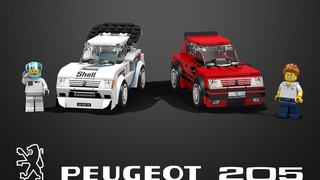 Lego Peugeot 205 GTI moet ook werkelijkheid worden - TopGear