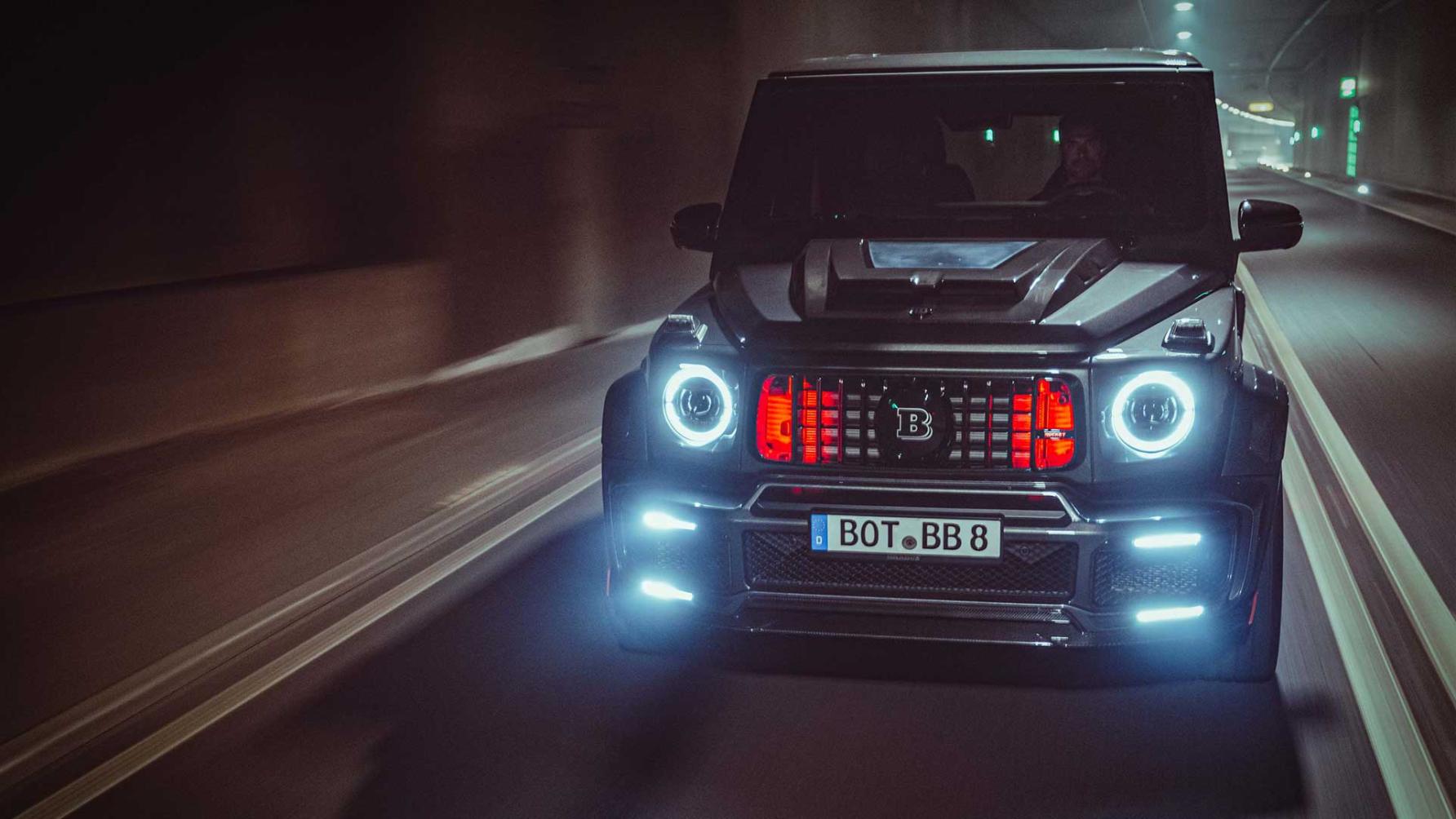 Brabus P 900 Rocket Edition gaat laag, lager, laagst (met 900 pk!)