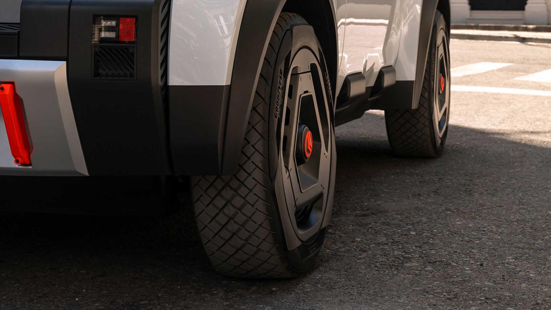 Waarom zit er vaak een rode of gele stip op autobanden?