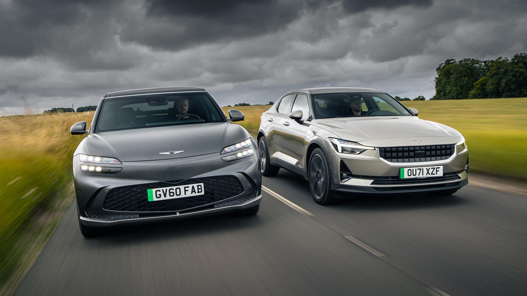 Review: Genesis GV60 vs Polestar 2 (2022) - TopGear