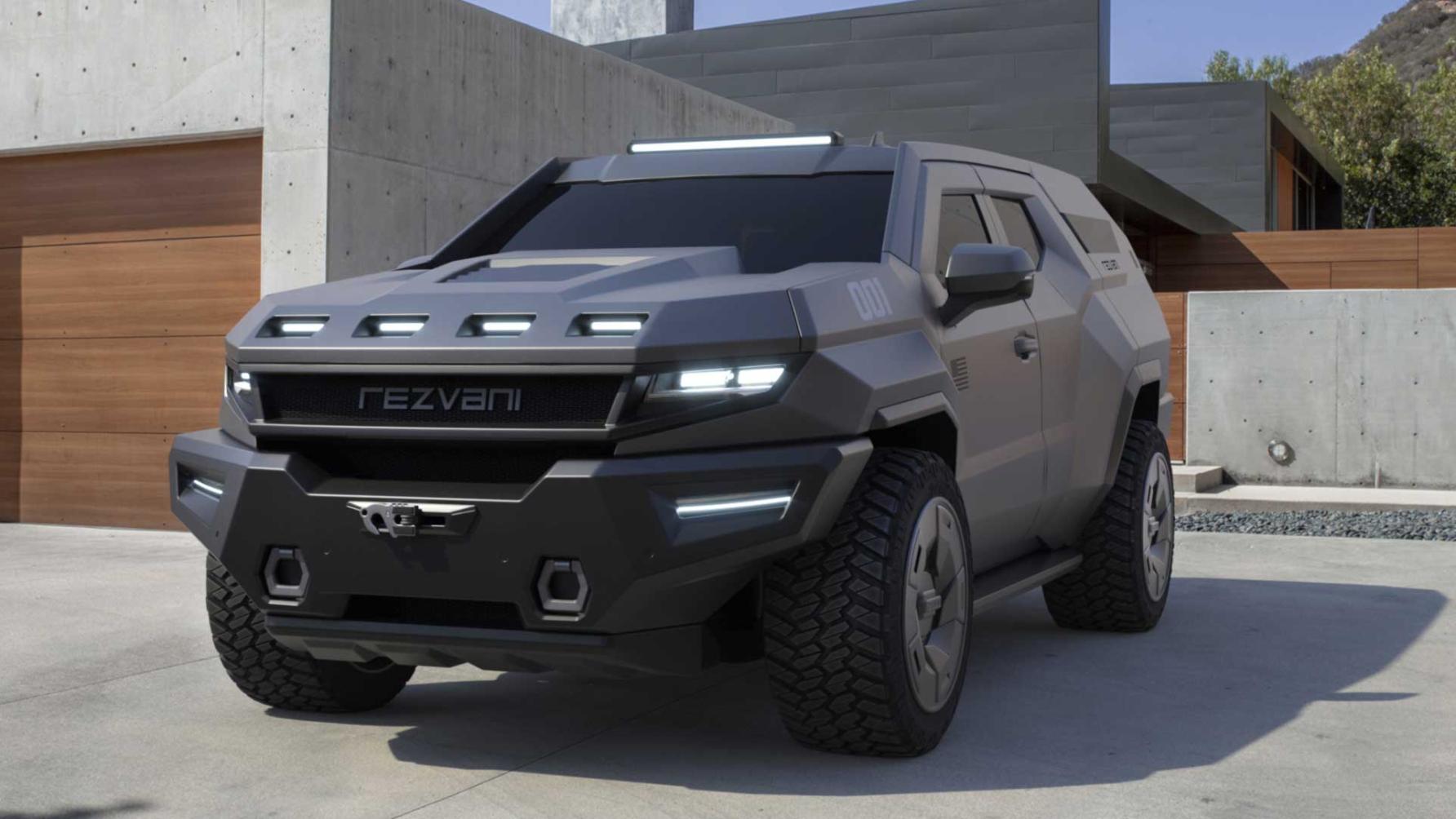 Rezvani Vengeance: een 700 pk bepantserde SUV - TopGear