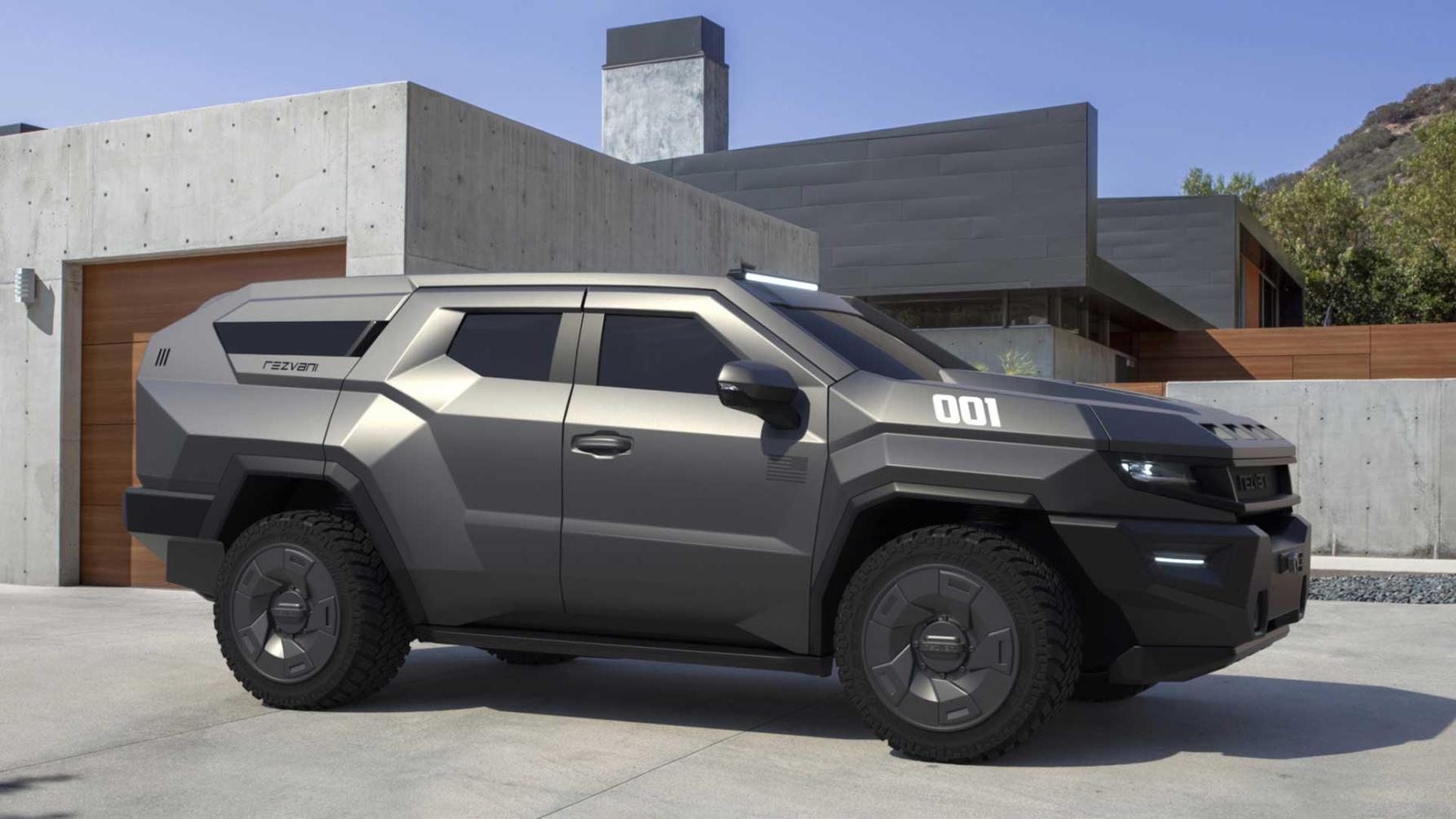 Rezvani Vengeance: een 700 pk bepantserde SUV - TopGear