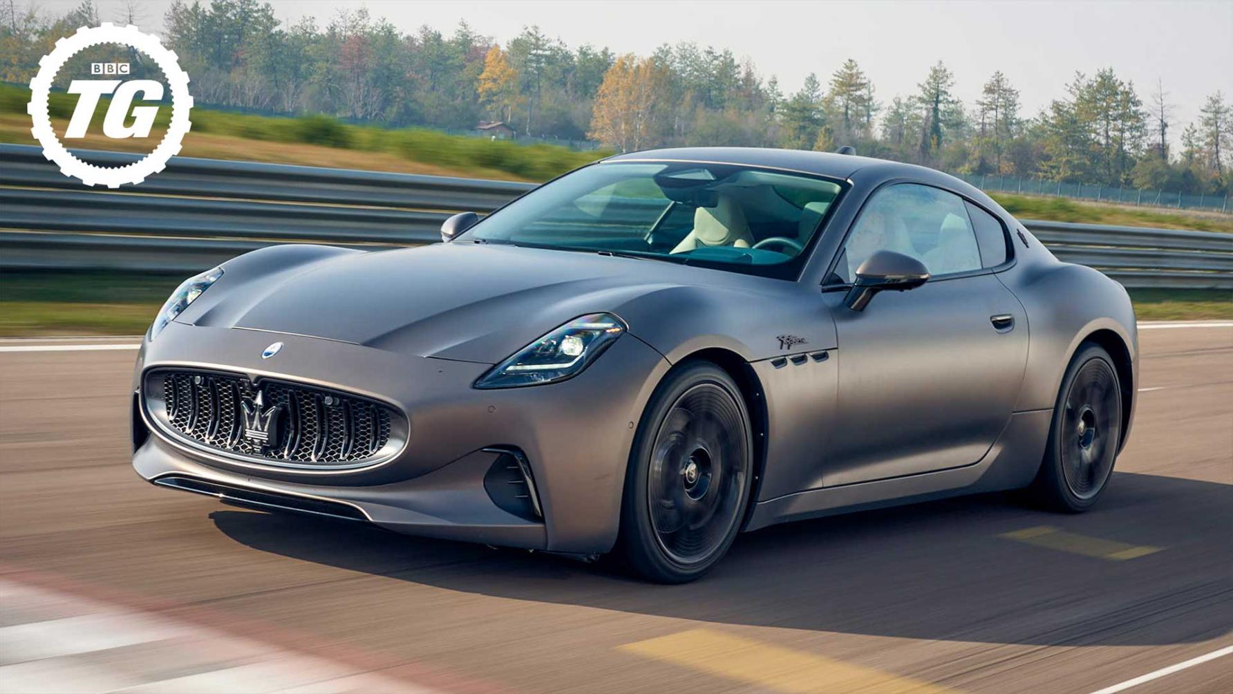 Rijden met de elektrische Maserati GranTurismo Folgore - TopGear Rijden met de elektrische Maserati GranTurismo Folgore - TopGear