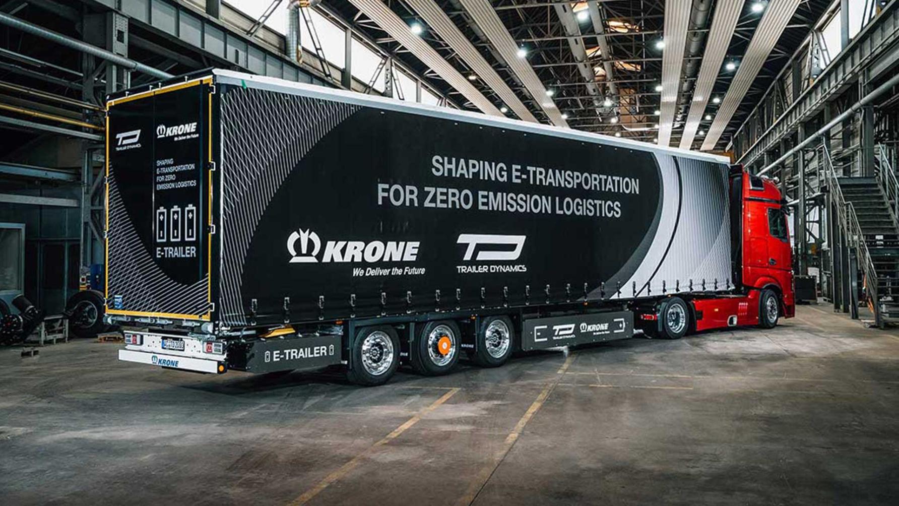 Elektrische oplegger voor vrachtwagens komen eraan