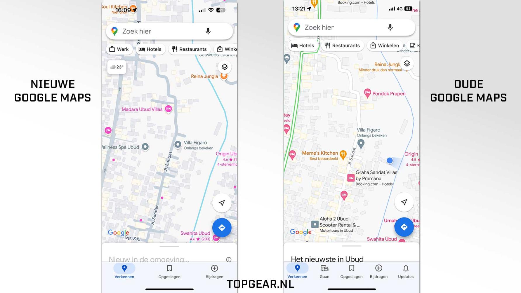 Google Maps voert updates uit (2024): dit is er allemaal anders