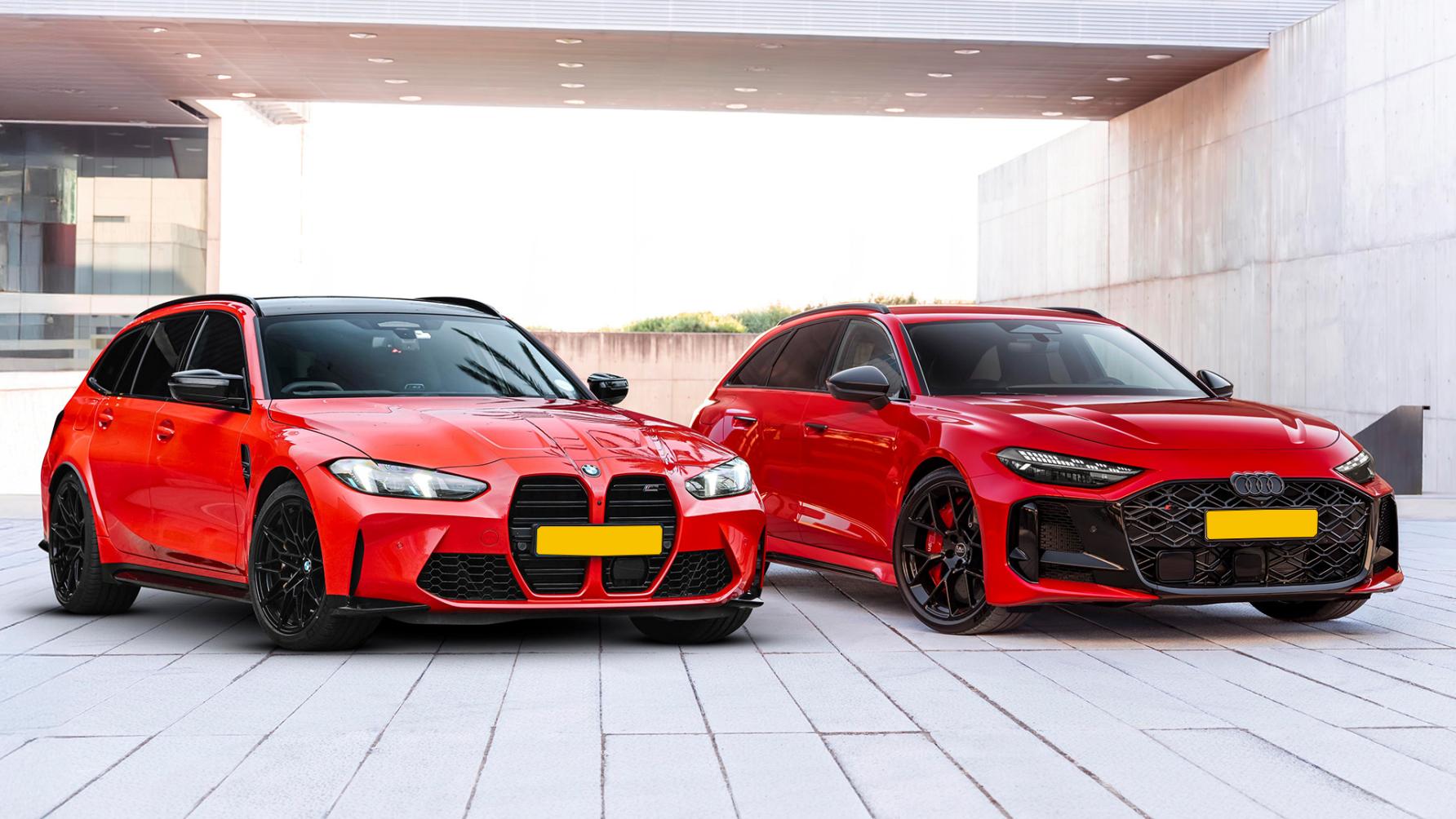 Audi RS 5 in vergelijk met de M3 Touring - TopGear