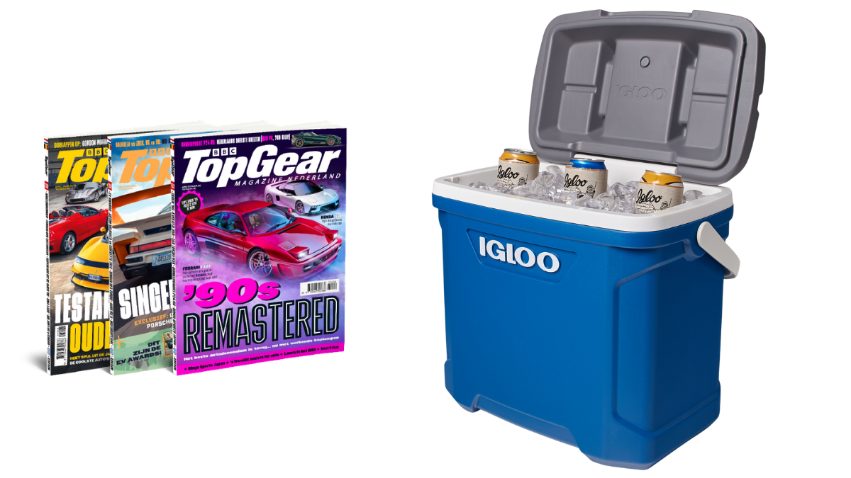 TopGear abonnement met Igloo koelbox
