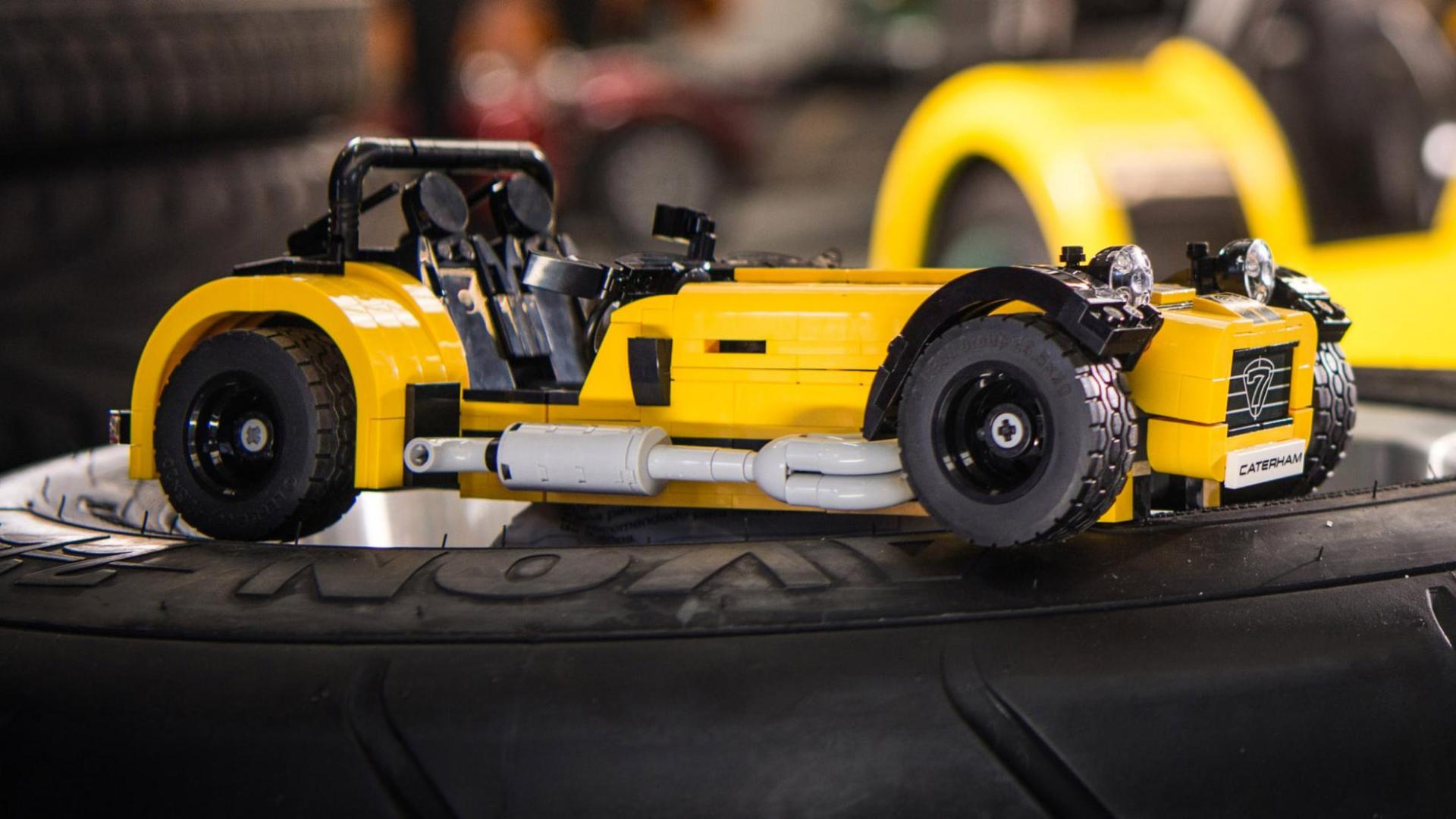 Lego-Caterham is de enige 620R die je wel zelf in elkaar mag zetten