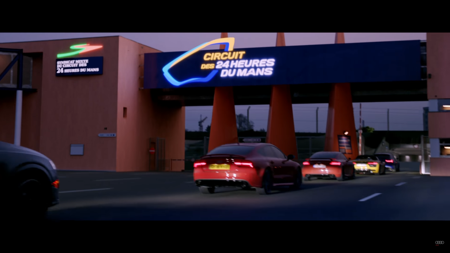 Le Mans Audi-reclame - afscheid nemen van de 24-uursrace