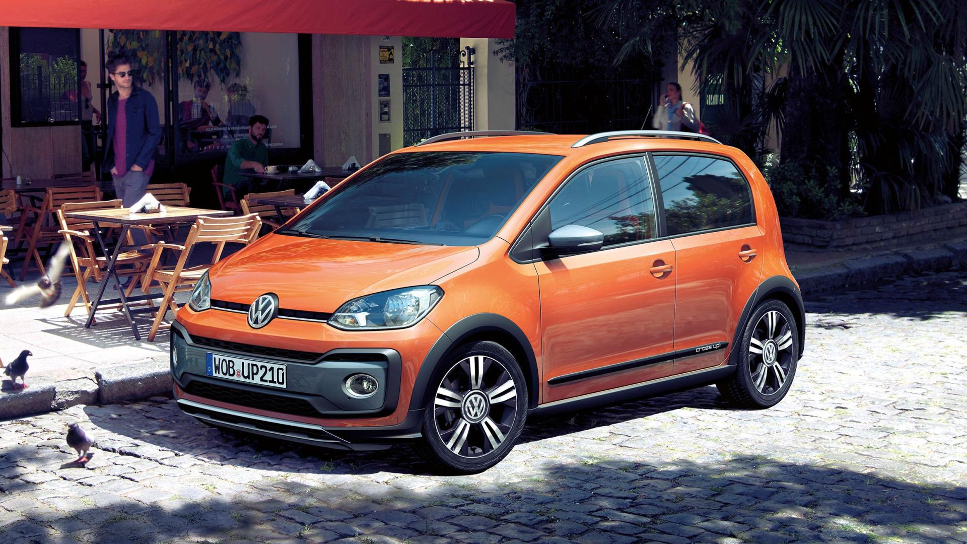 Volkswagen Cross Up verslindt zelfs de grootste drempels