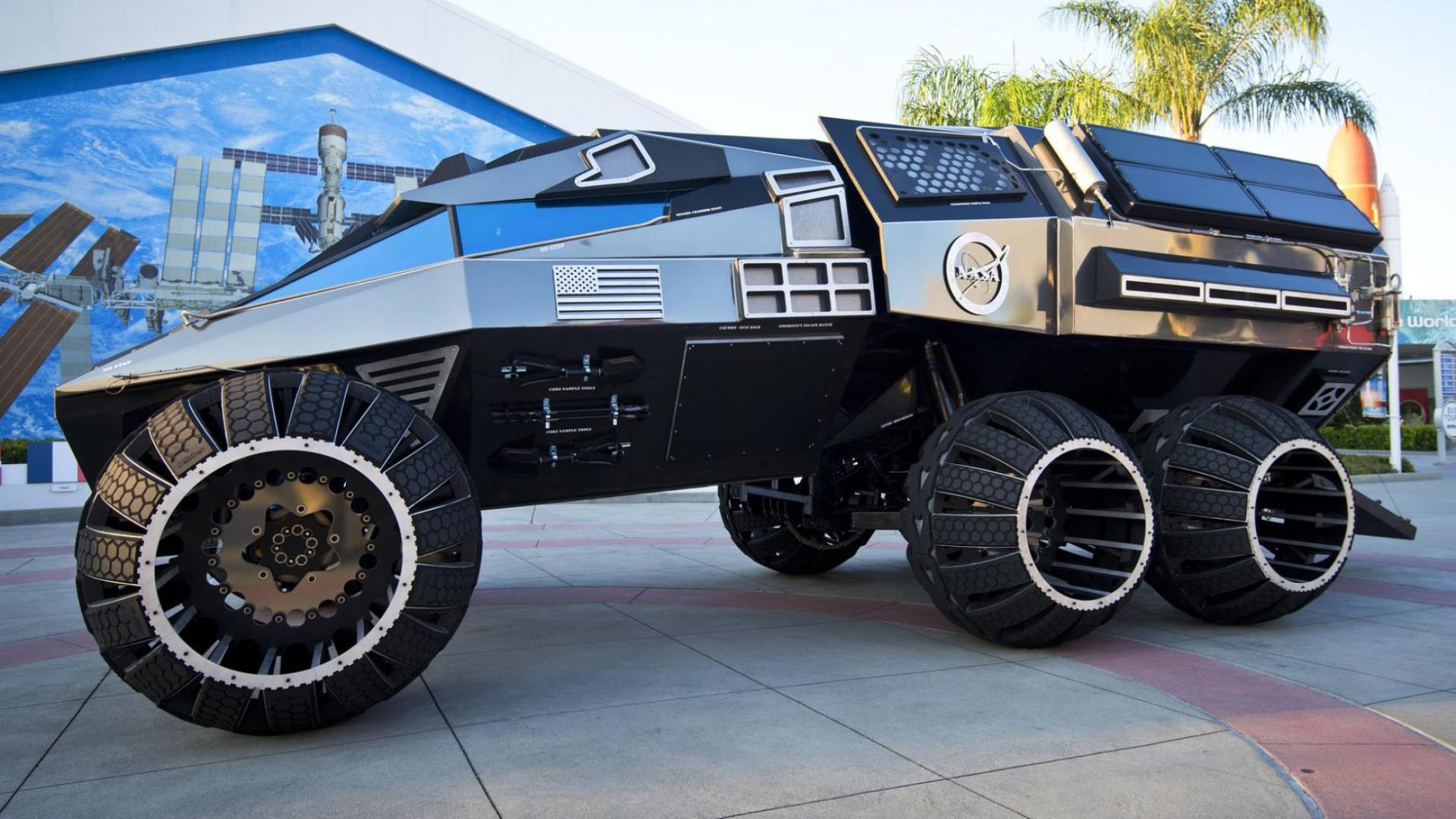 Mars Rover is stiekem de Batmobile 2.0 - TopGear
