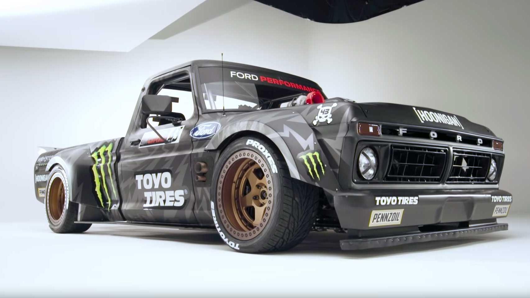 Nieuwe auto van Ken Block: Ford F-150 Hoonitruck - TopGear
