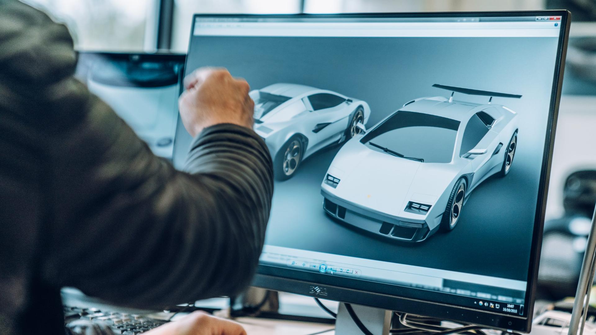 Lamborghini Countach-remake is het bewijs dat retro geslaagd kan zijn