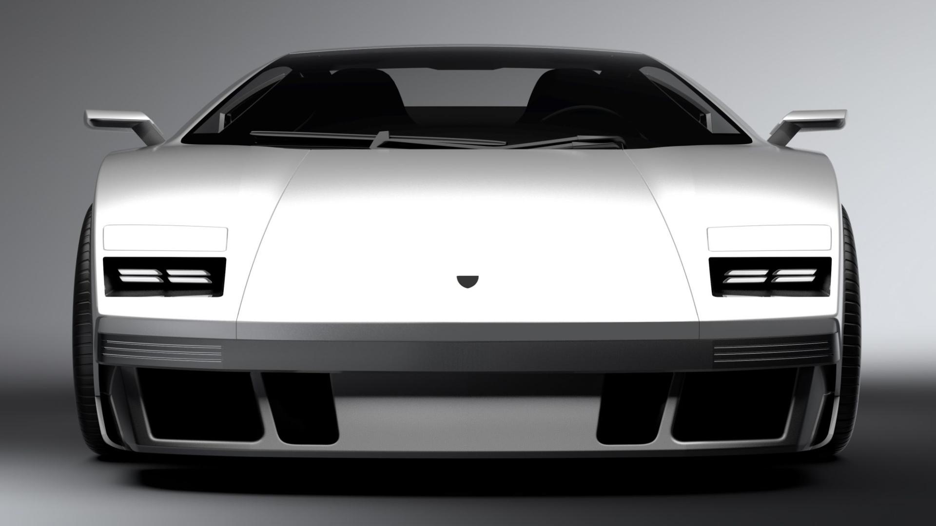 Lamborghini Countach-remake is het bewijs dat retro geslaagd kan zijn