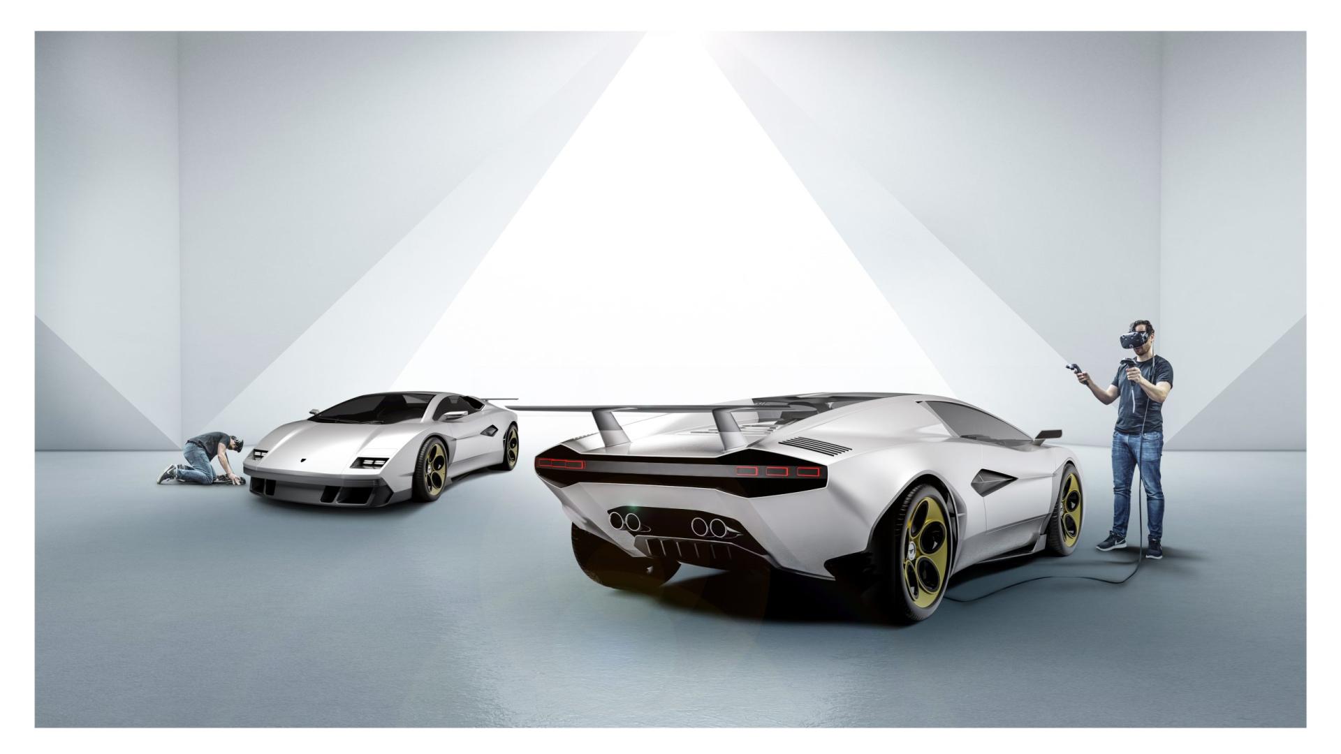 Lamborghini Countach-remake is het bewijs dat retro geslaagd kan zijn