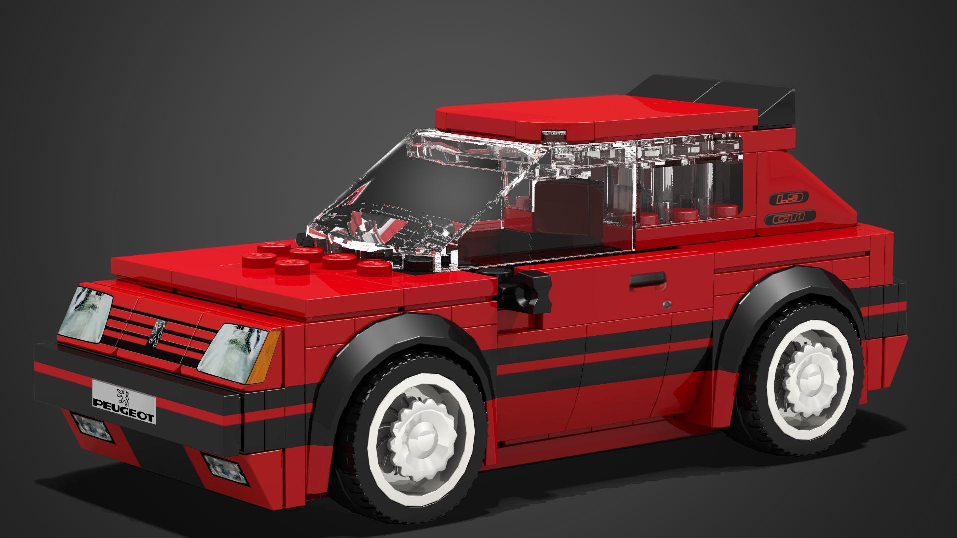 Lego Peugeot 205 GTI moet ook werkelijkheid worden - TopGear
