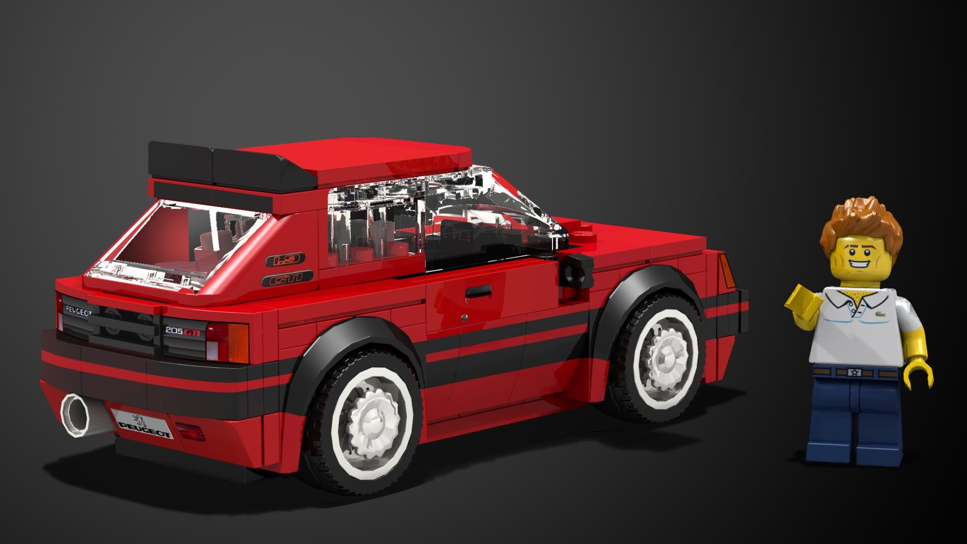 Lego Peugeot 205 GTI moet ook werkelijkheid worden - TopGear