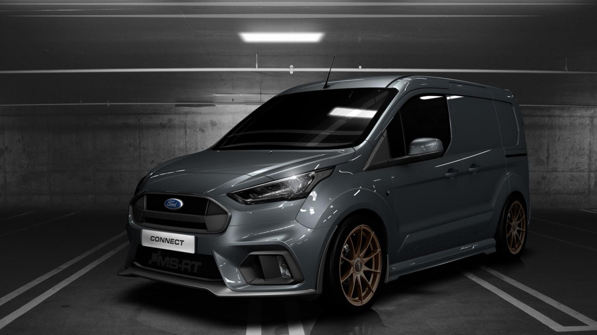 MS-RT Transit Connect is een bezorgbommetje - TopGear