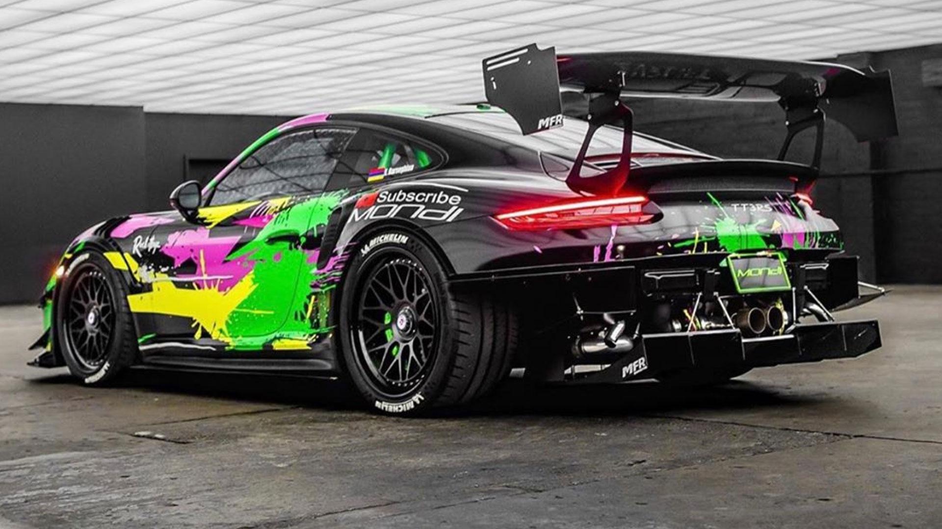 De eerste Porsche 911 GT3 RS Twin-Turbo ter wereld - TopGear