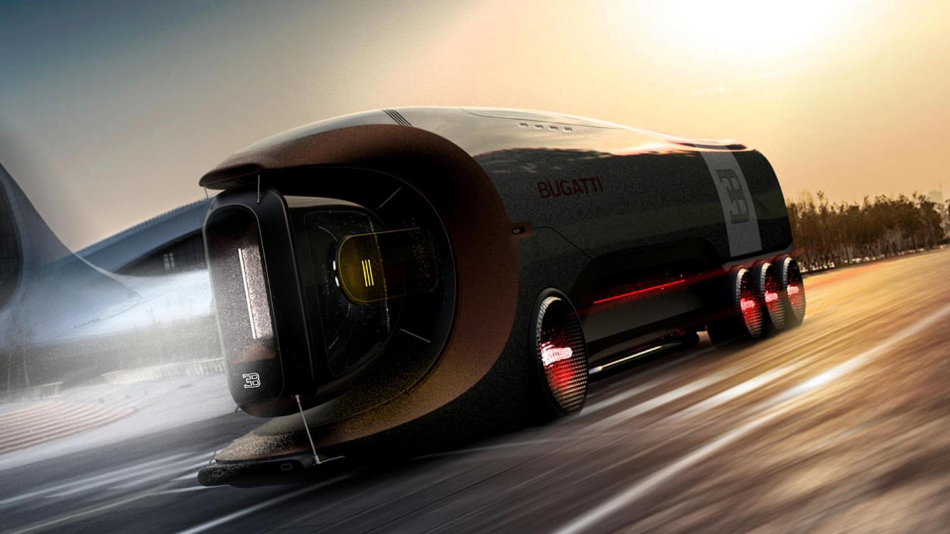 Bugatti Hypertruck is een vrachtwagen - TopGear Nederland