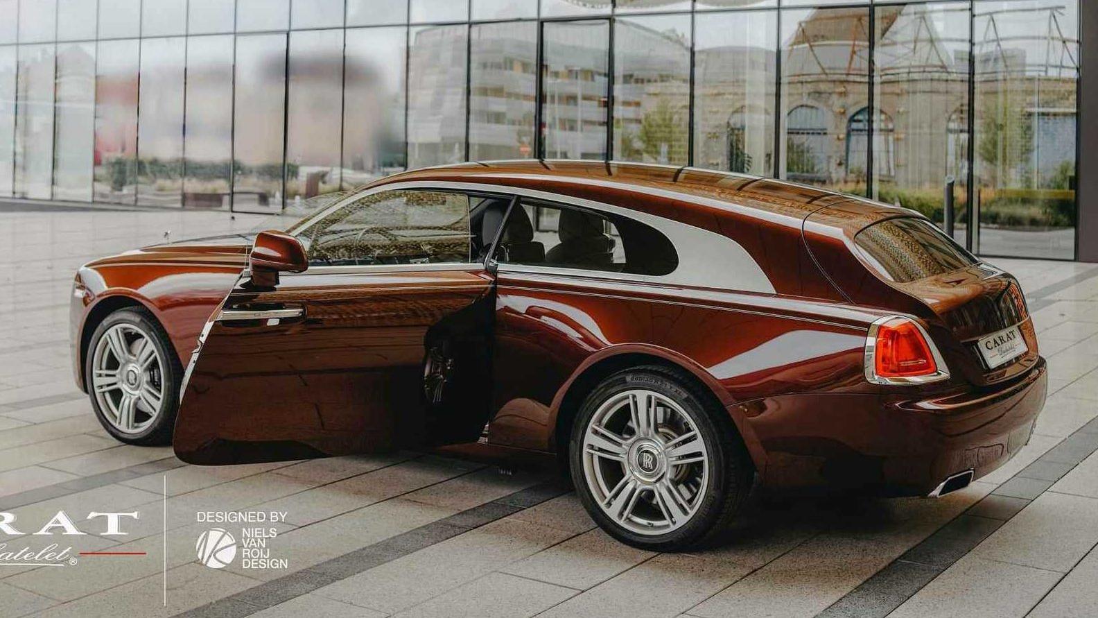 Rolls-Royce Silver Spectre is een Wraith Shooting Brake - TopGear