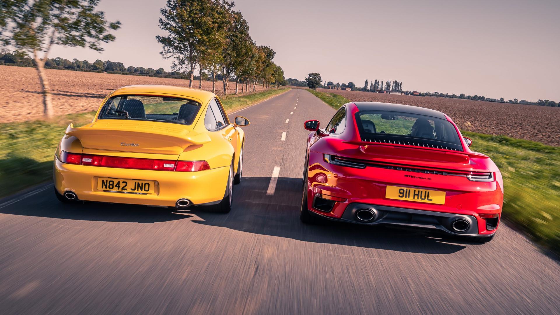Porsche 911 Turbo (993) vs Porsche 911 Turbo S (992) - TopGear