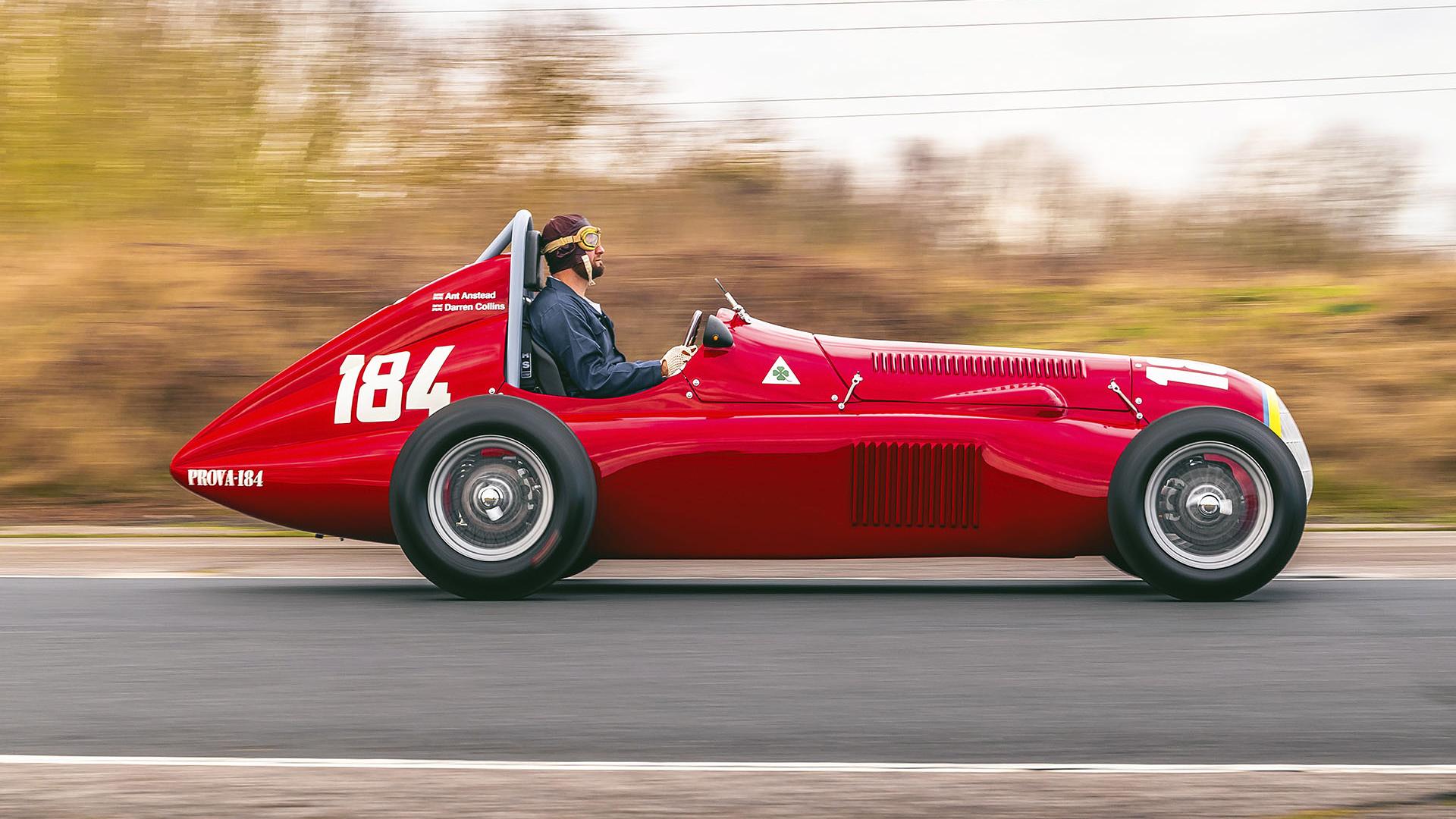 Deze Tipo 184 (klassieke F1-auto) is eigenlijk een Mazda MX-5