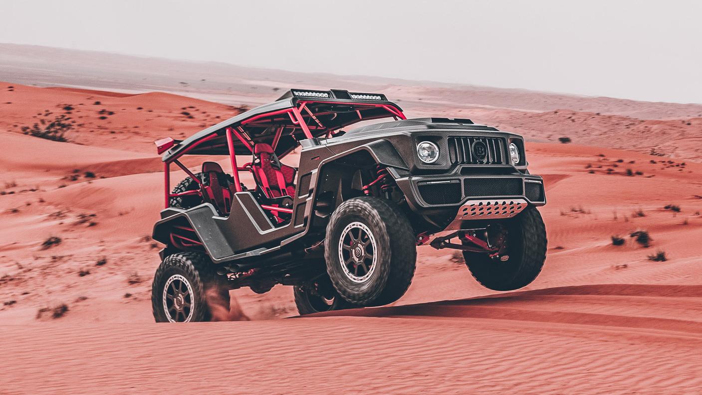 De Brabus 900 Crawler is een knotsgek woestijnspeeltje - TopGear