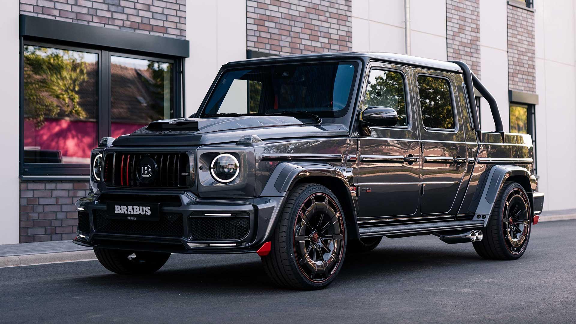 Brabus P 900 Rocket Edition gaat laag, lager, laagst (met 900 pk!)