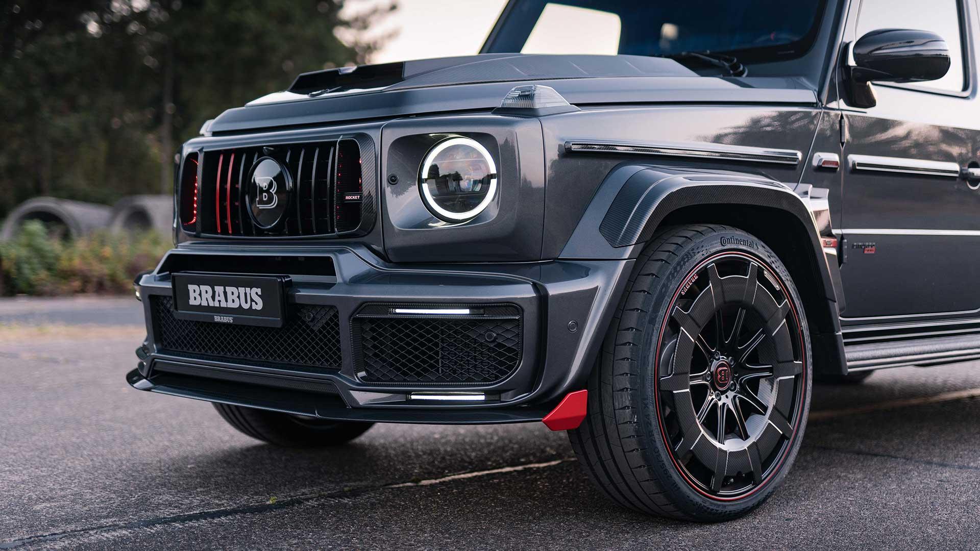 Brabus P 900 Rocket Edition gaat laag, lager, laagst (met 900 pk!)