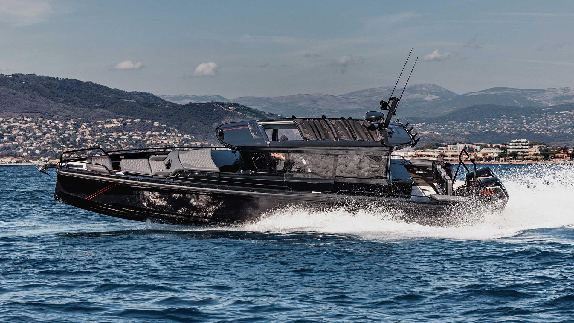 De nieuwste boot van Brabus heeft 900 pk en is perfect voor slechteriken