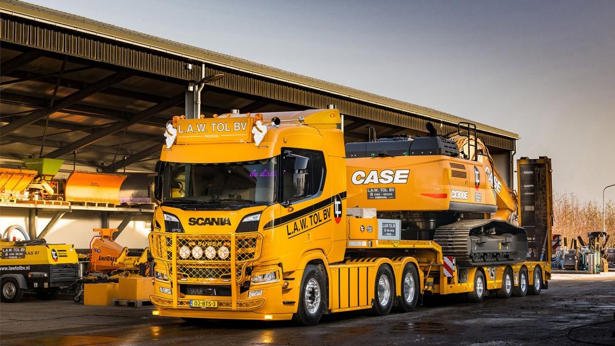 Deze nieuwe Scania V8 is van een bekende chauffeuse