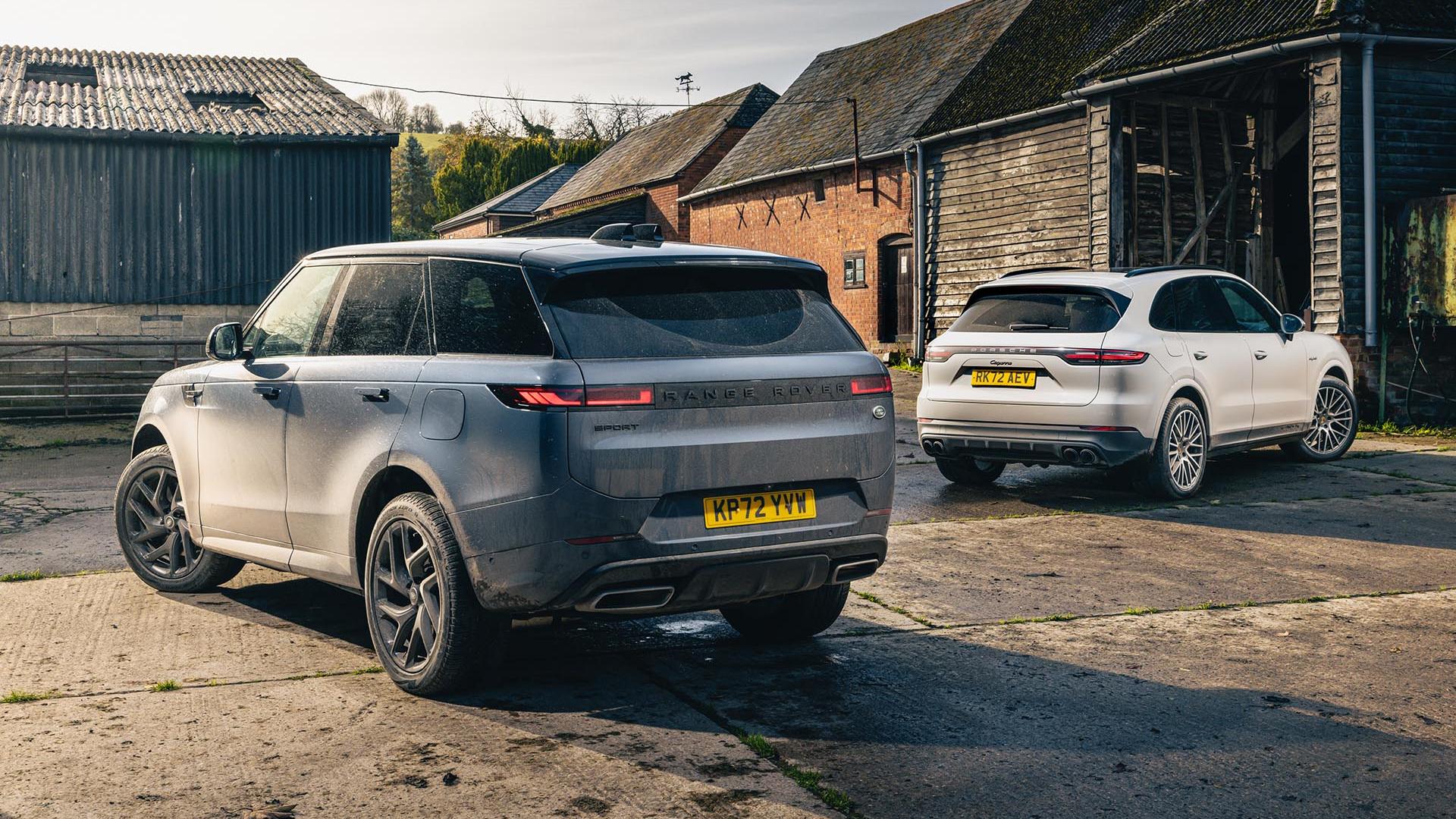 Range Rover Sport vs Porsche Cayenne review (2023) - TopGear