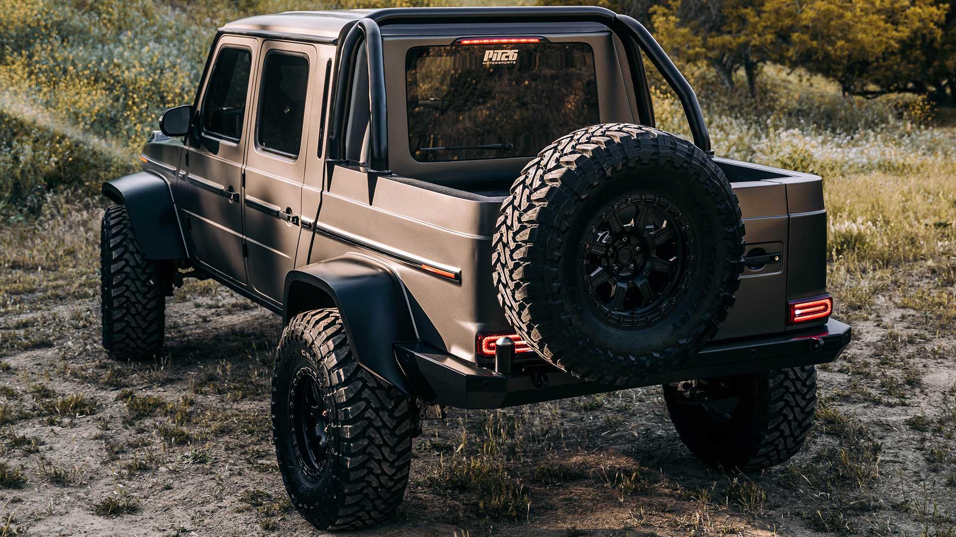 Tuner bouwt de Mercedes-AMG G63 om tot pick-up - TopGear