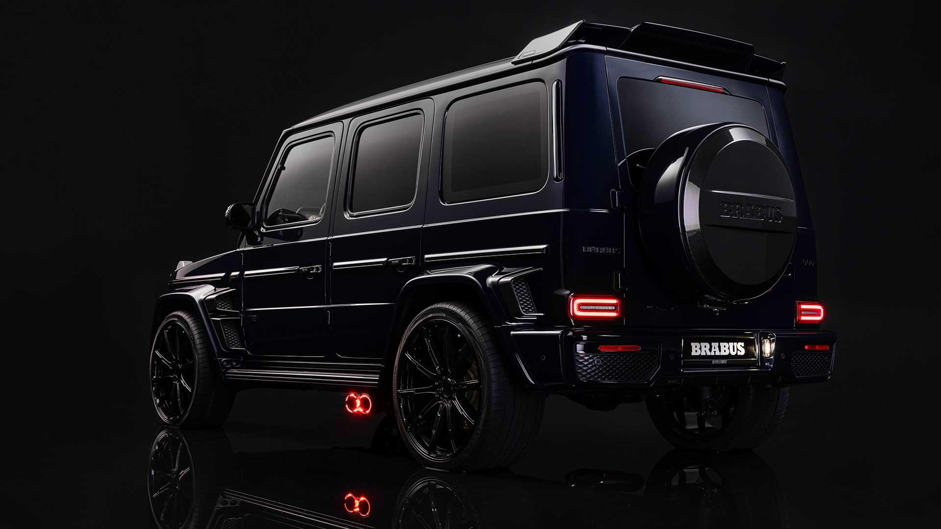 Brabus G-wagon 'Deep Blue' heeft bijpassend bootje en horloge