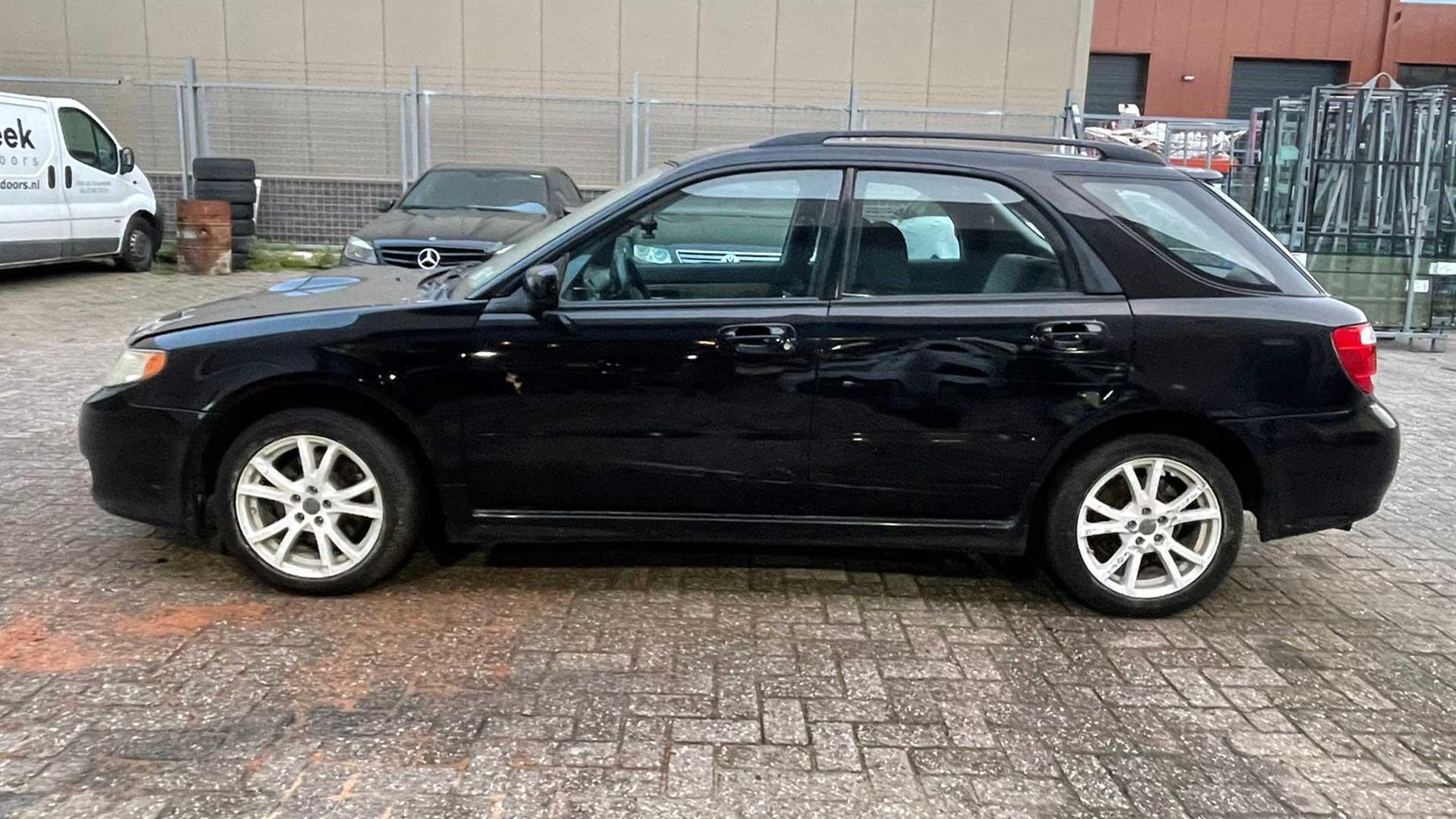 Deze Saab 9-2X (of Saabaru) is eigenlijk een Subaru Impreza