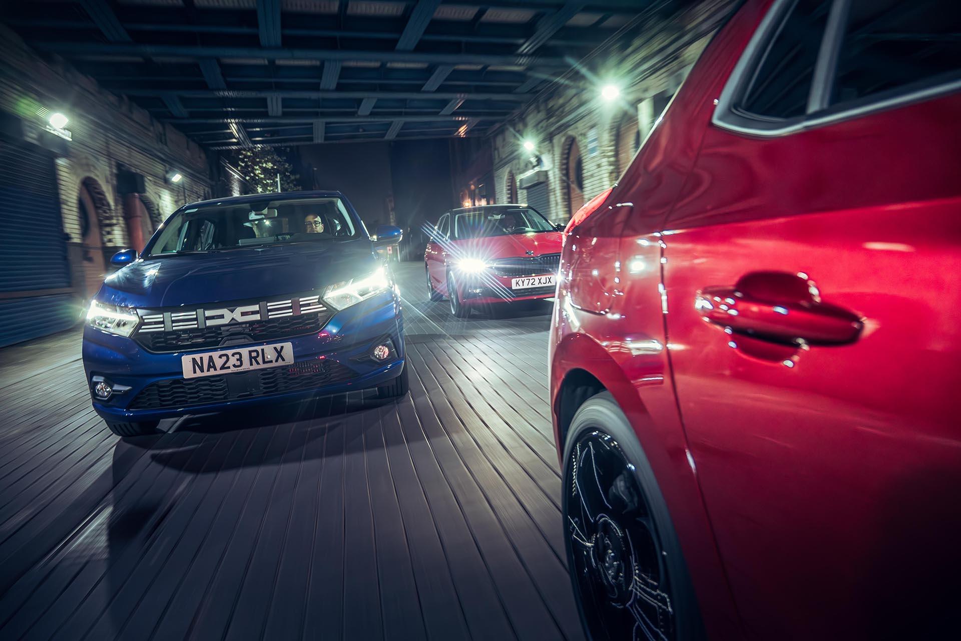 Beste stadsauto: Opel Corsa vs Dacia Sandero vs Skoda Fabia